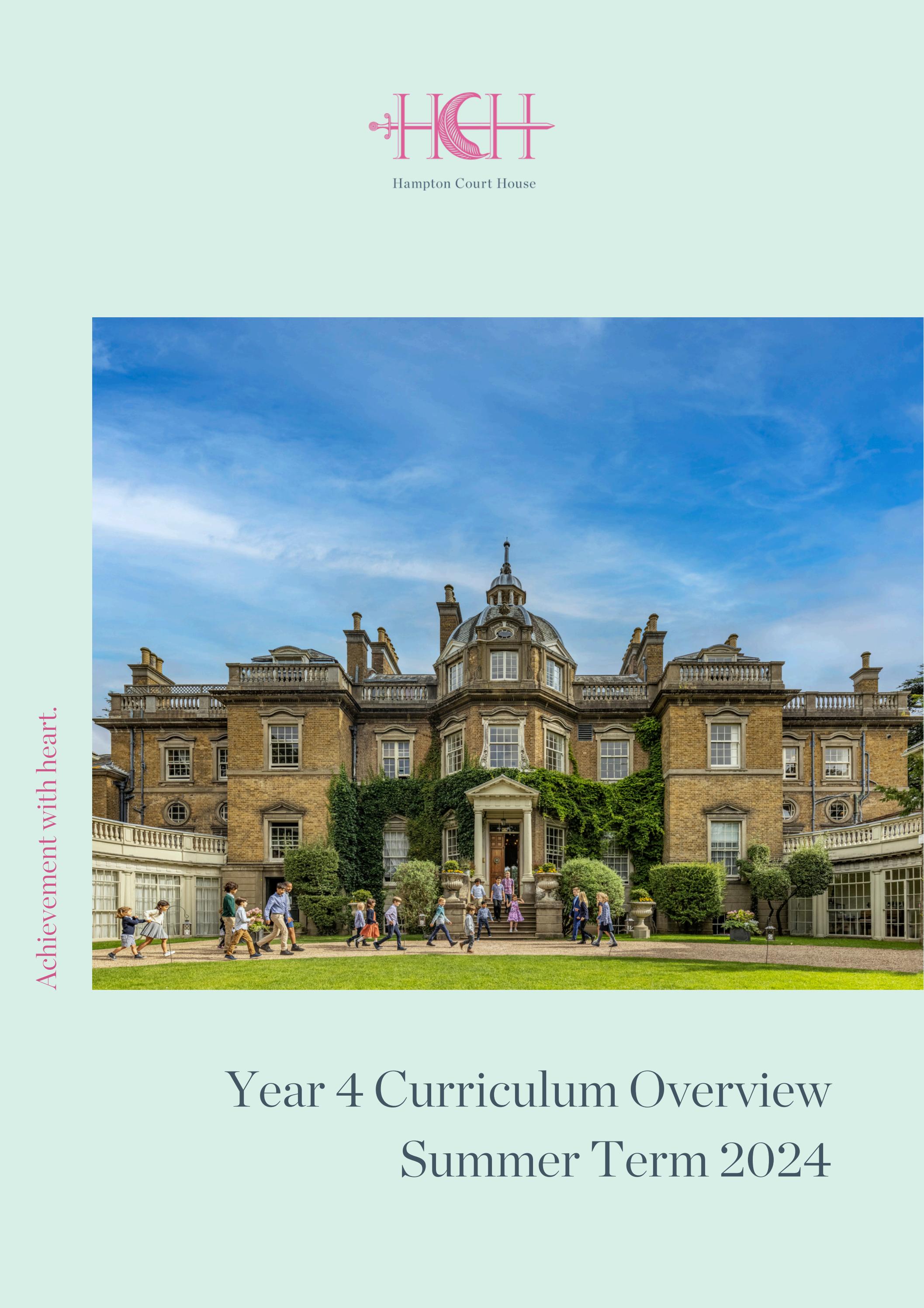 HCH Year 4 Curriculum Overview - Summer 2024 by Dukes_Education - Issuu