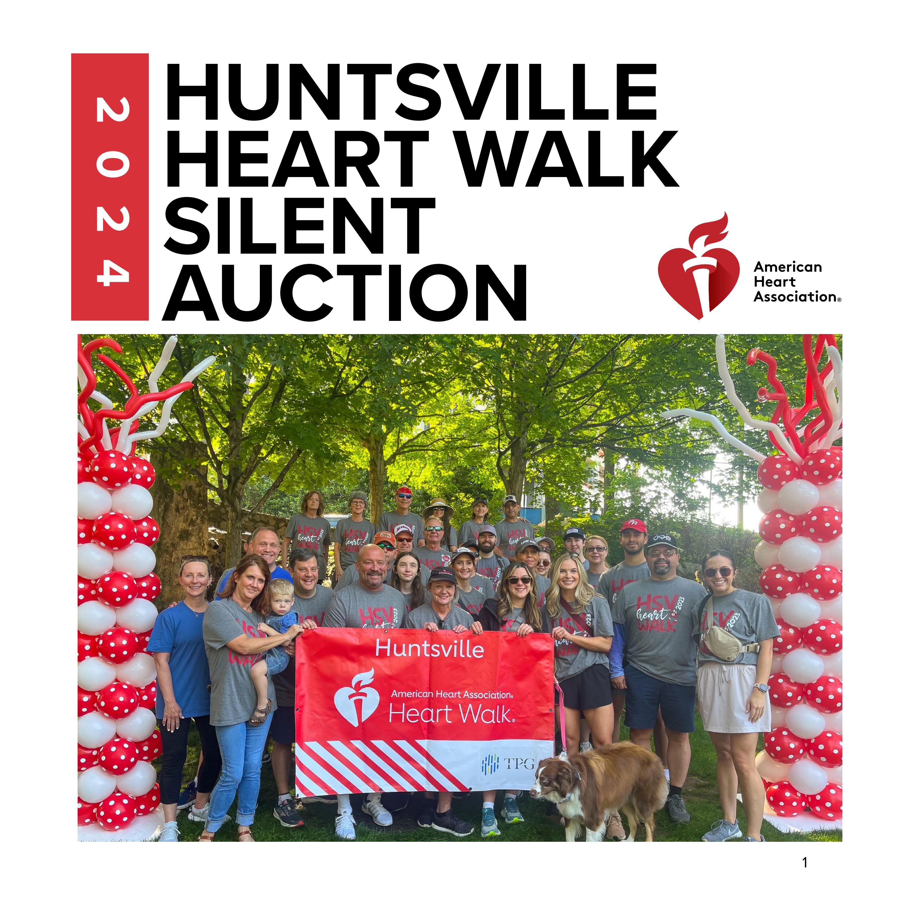 AHA HSV Heart Walk Silent Auction Lookbook 2024 by ...