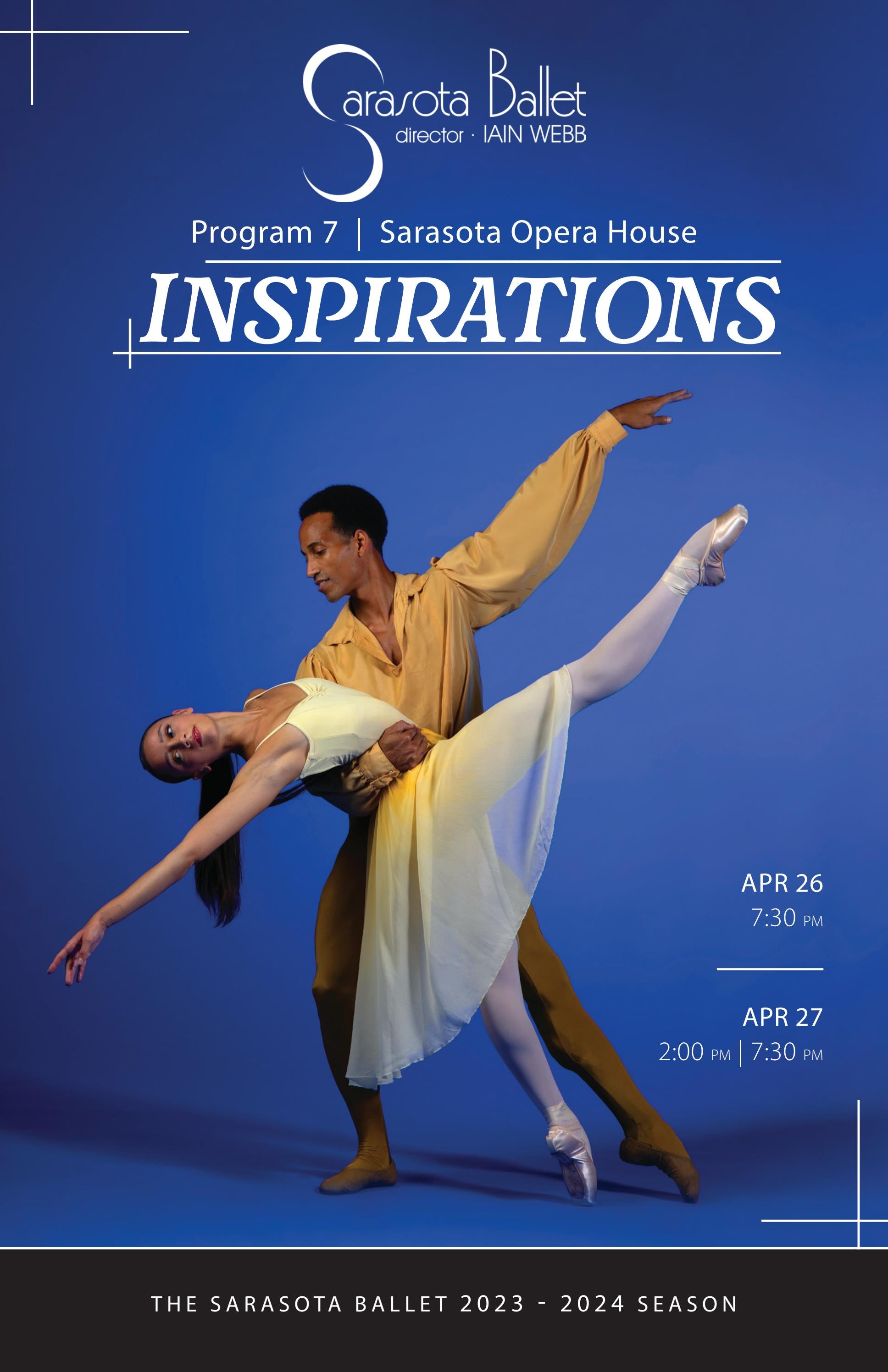 Program Seven — Inspirations by The Sarasota Ballet - Issuu