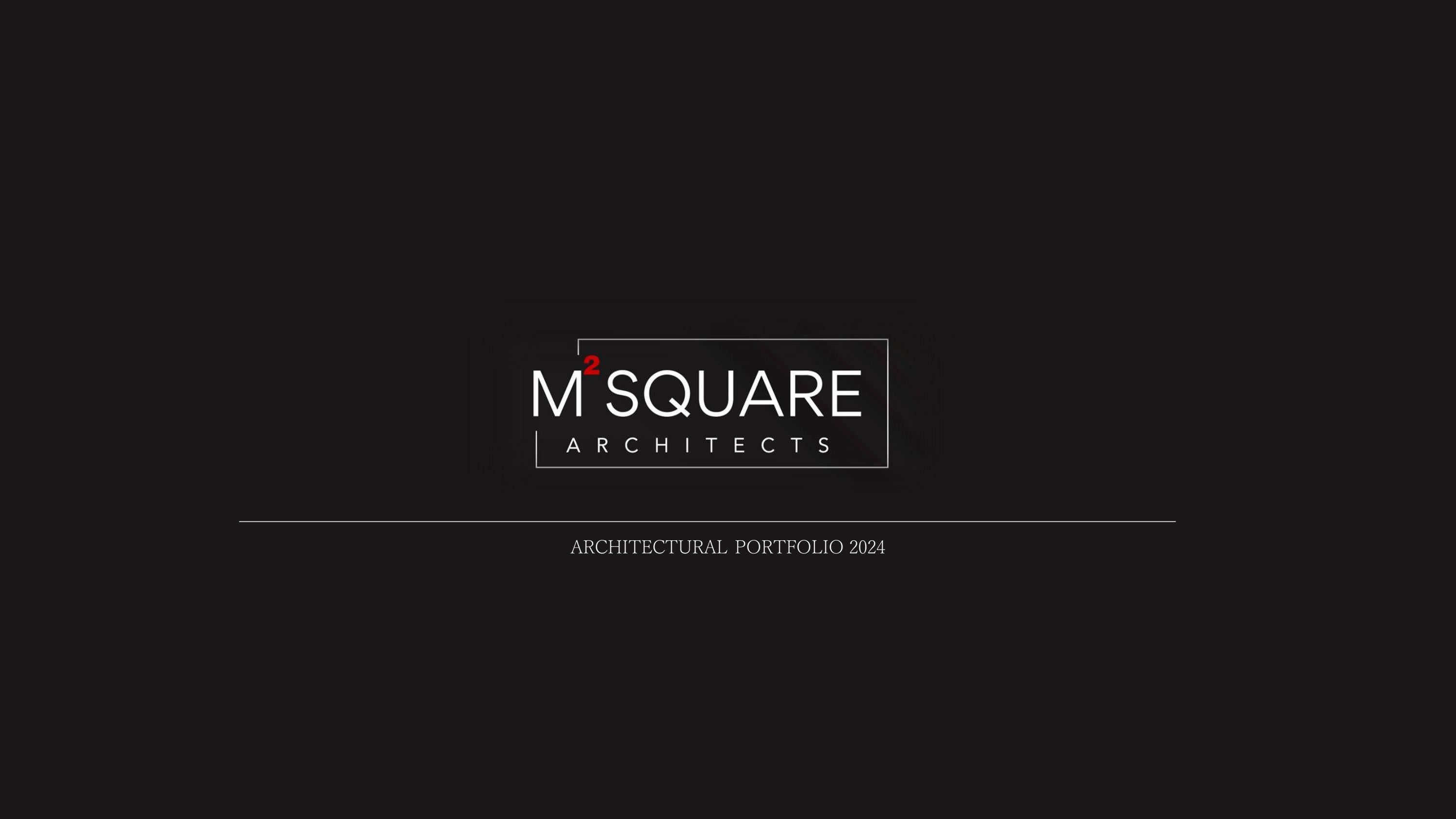 M SQUARE ARCHITECTS PORTFOLIO by M Square Architects - Issuu