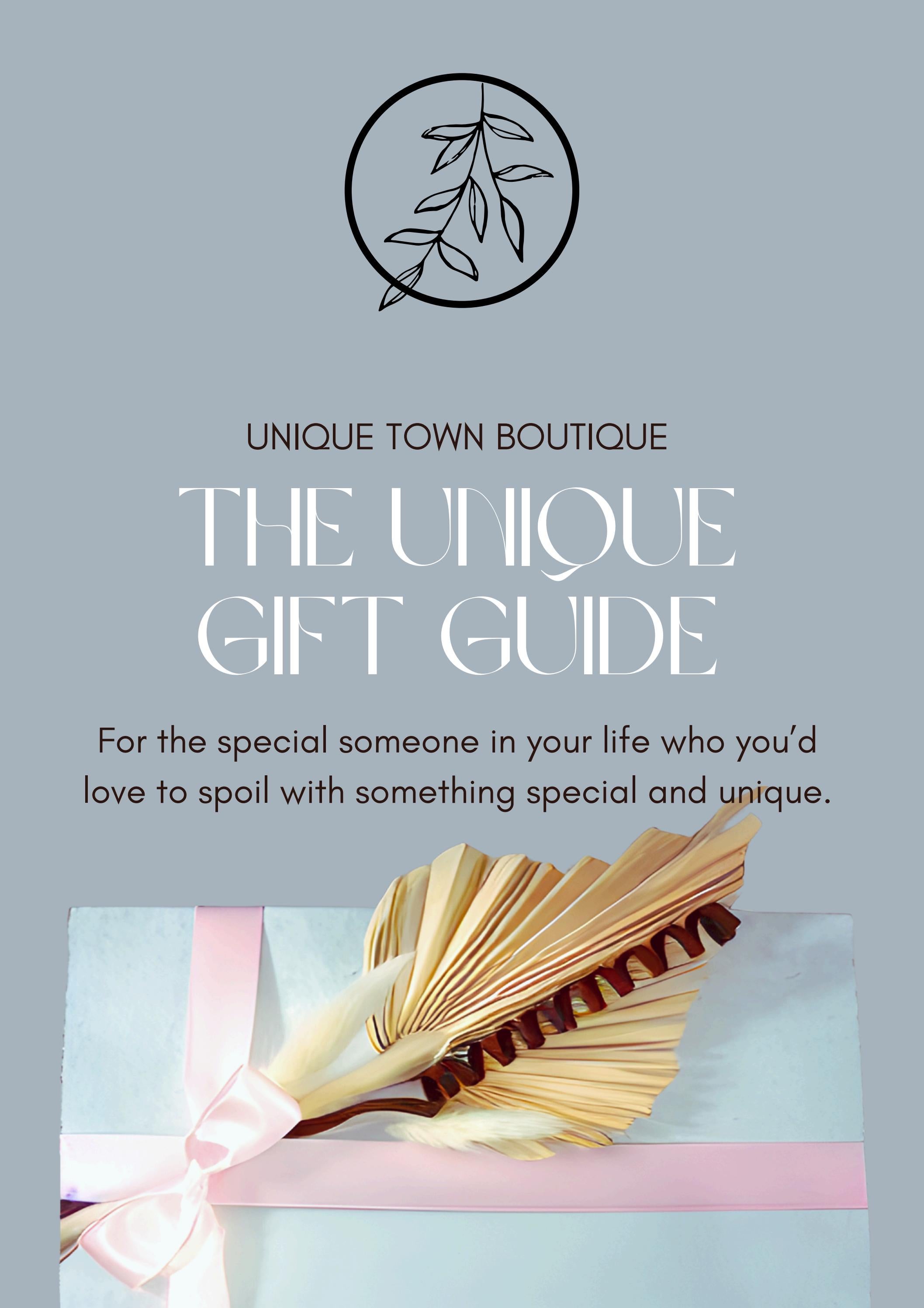 The Unique Gift Guide by Unique Town Boutique - Issuu
