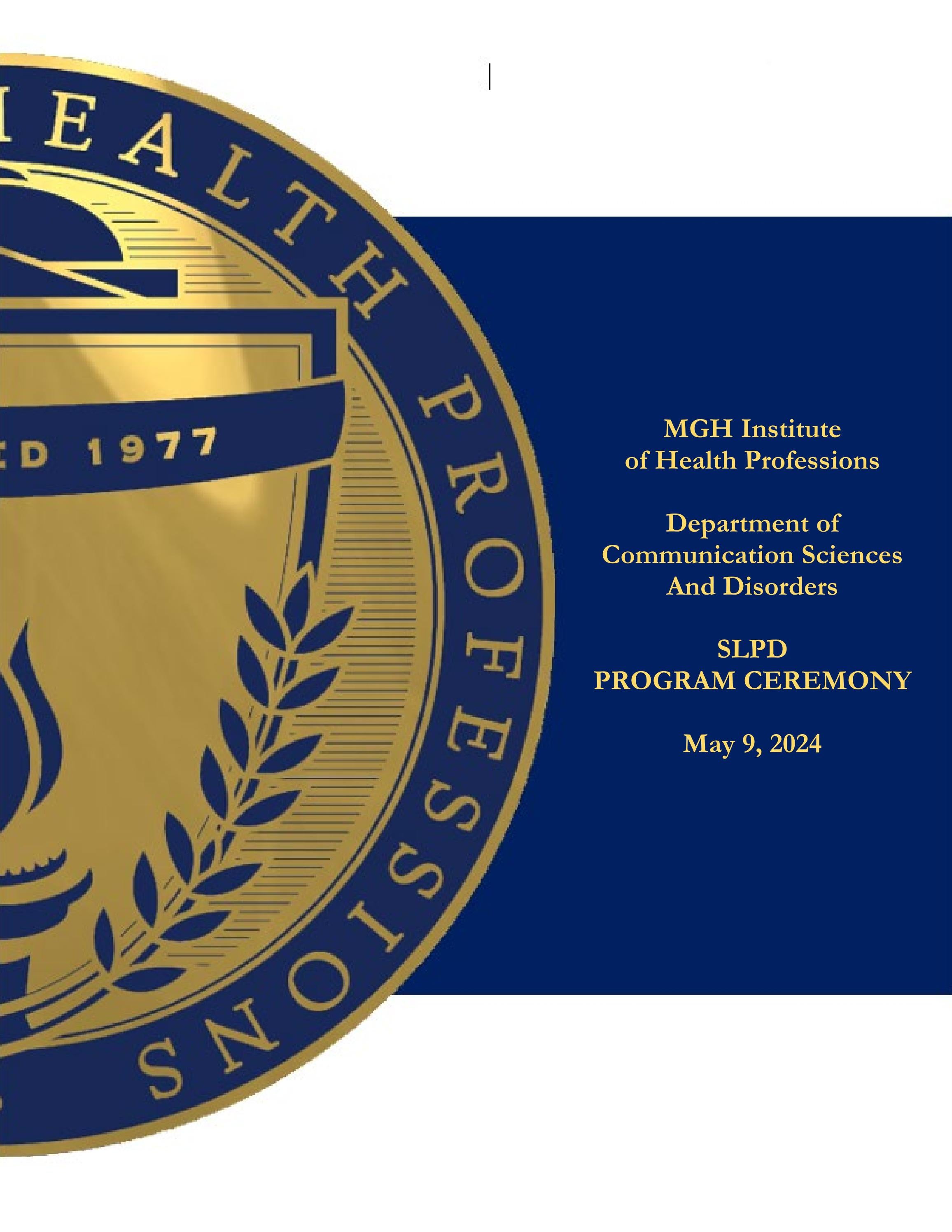 2024 SLPD Program Ceremony - May 9, 2024 by mghihp - Issuu