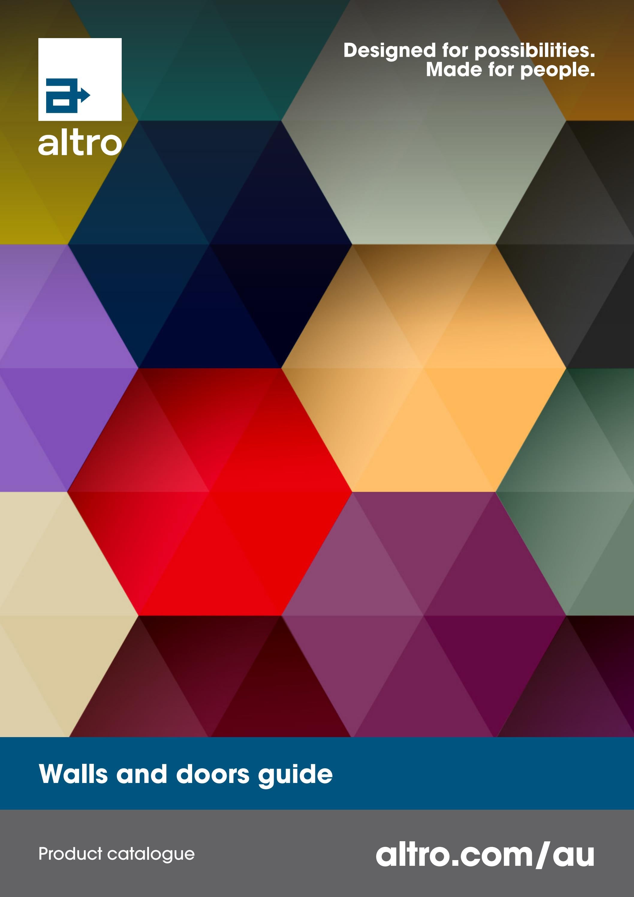 Altro - Walls and Doors Guide by Altro Australia - Issuu
