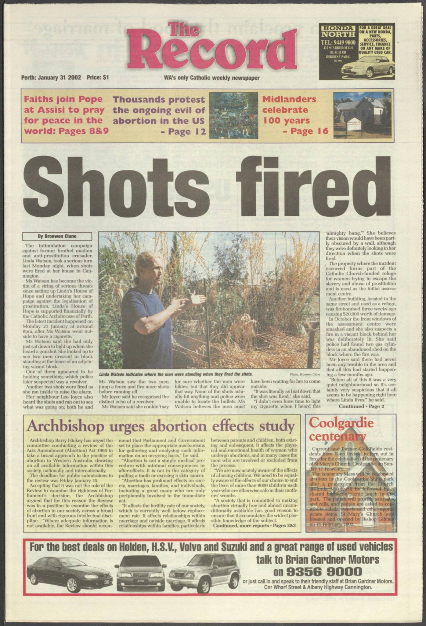 The Record Newspaper 31 January 2002 by The Record - Issuu
