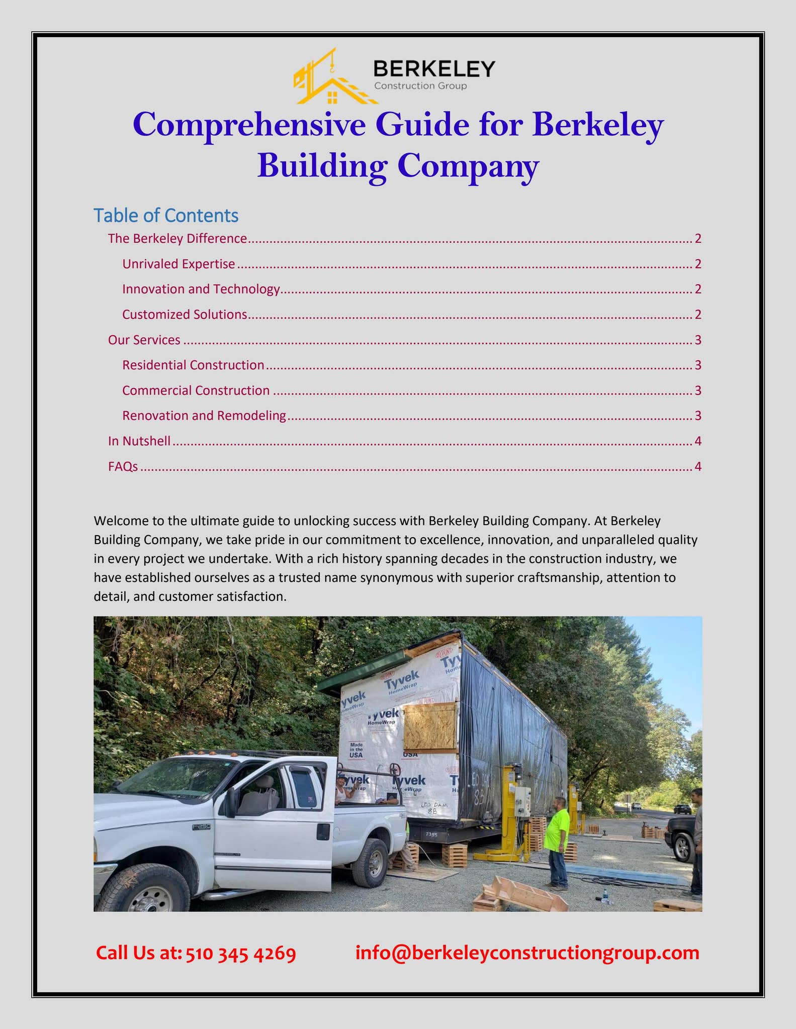 Comprehensive Guide for Berkeley Building Company by Web Cures Digtal ...