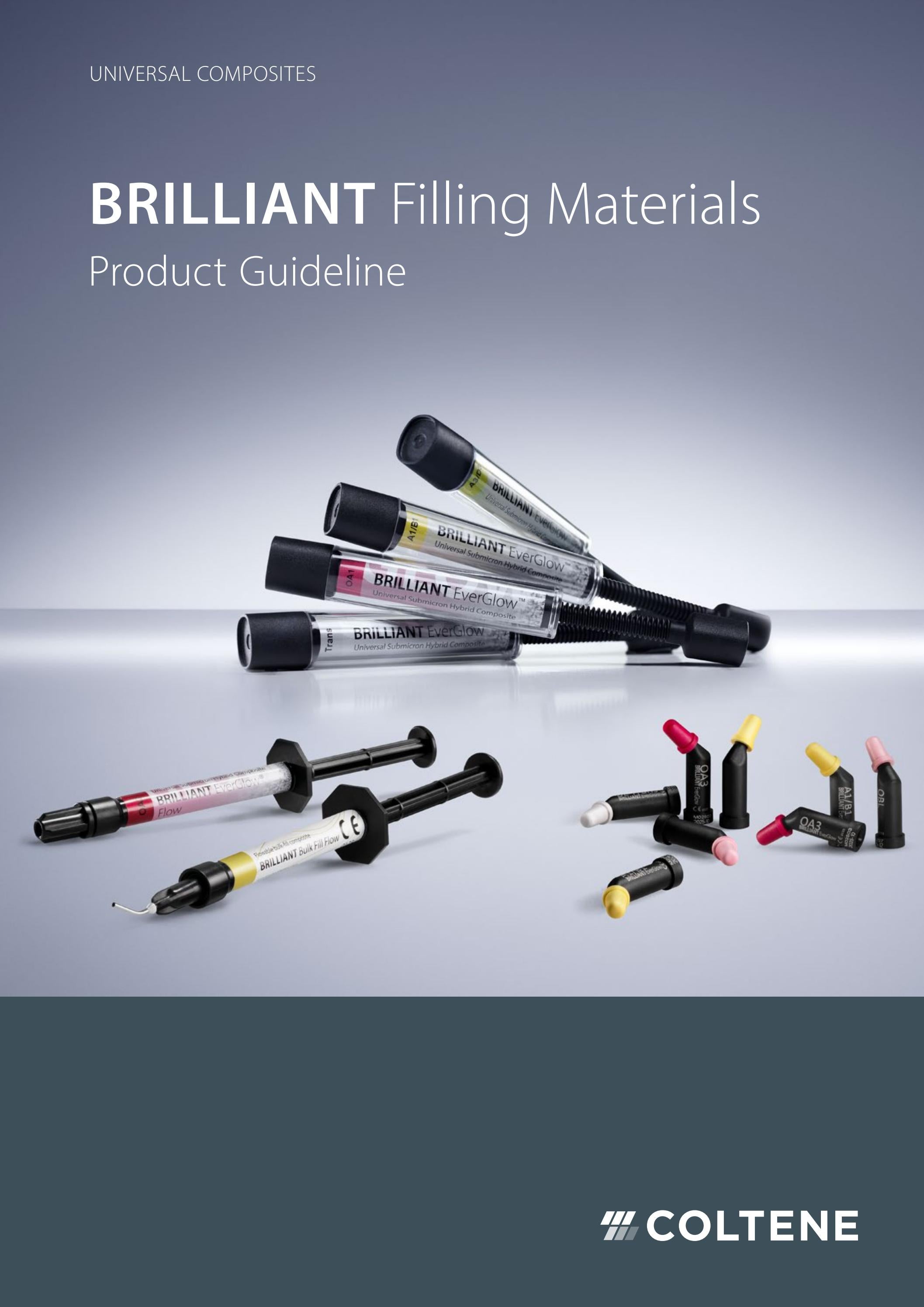 BRILLIANT Filling Materials - Product Guideline by COLTENE Marketing ...