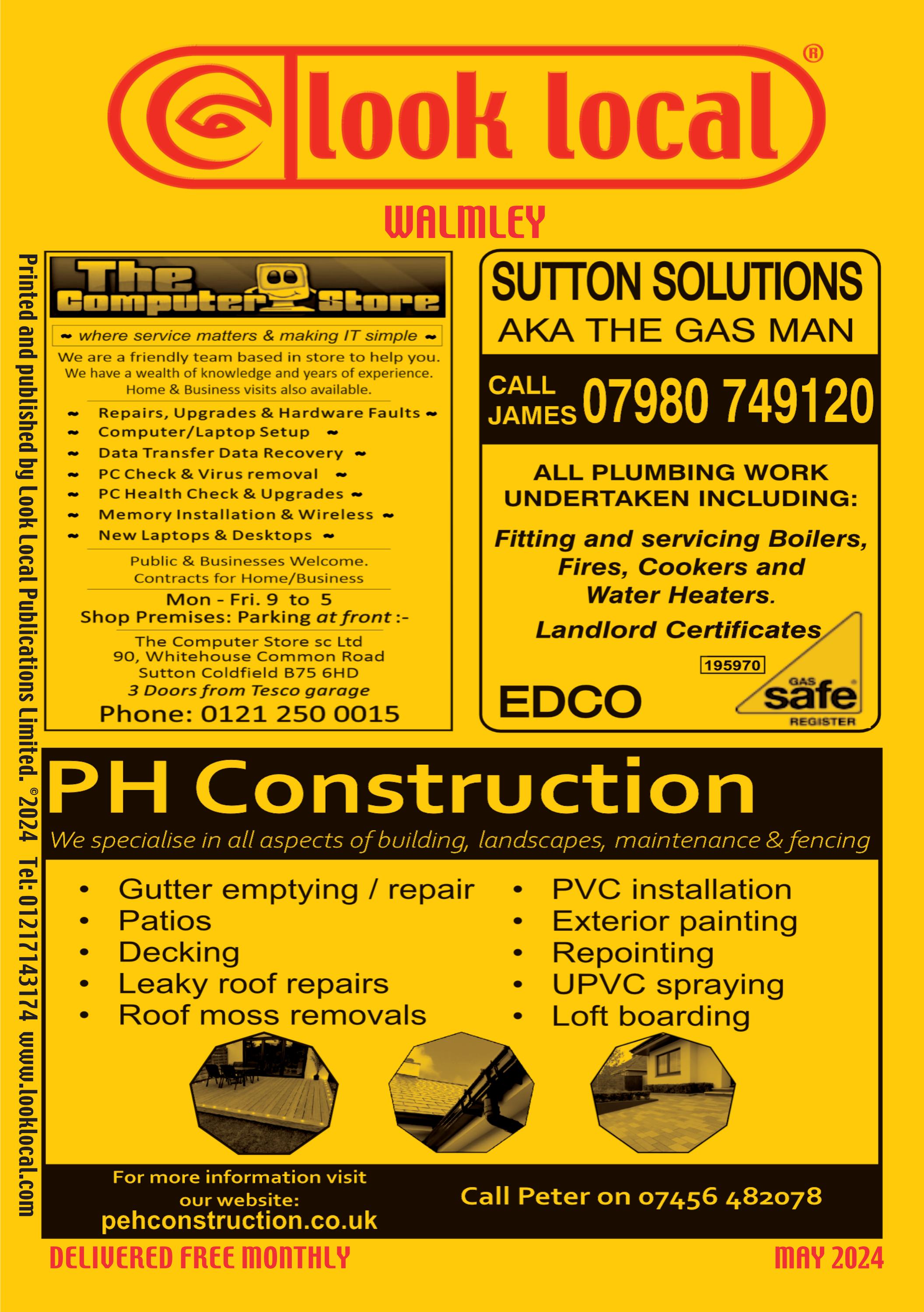 Look Local Walmley May 24 by Look Local - Issuu