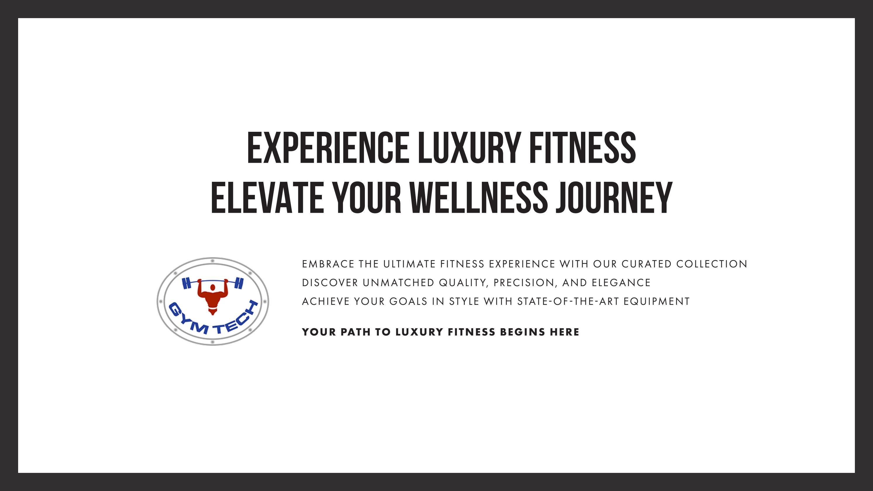 Gym Tech Fitness Residential Brochure by Gym Tech Fitness - Issuu