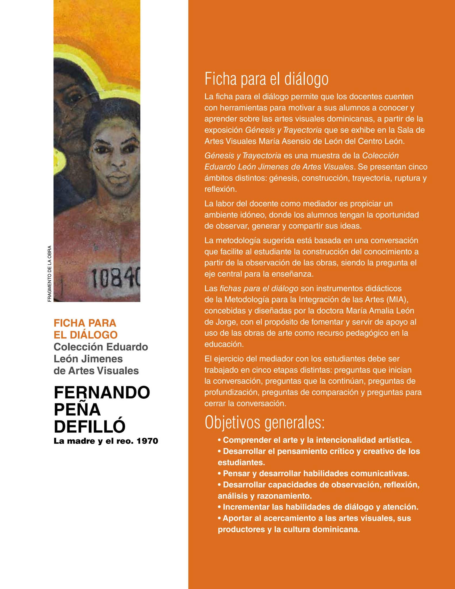 Fernando Peña Defilló - Ficha para el diálogo by CENTRO LEÓN - Issuu
