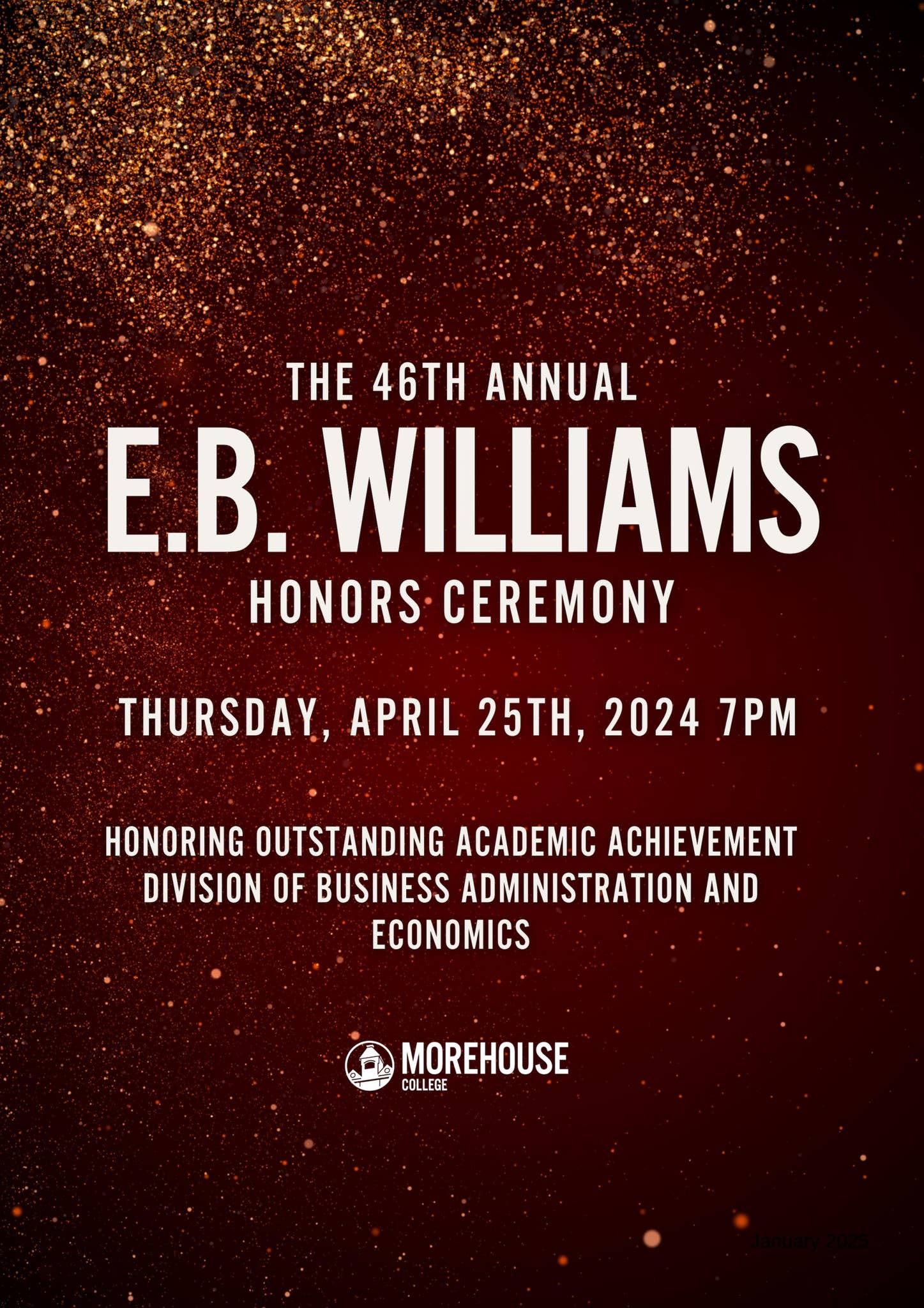 The 2024 E.B. Williams Honors Ceremony by Joe Carlos • Sage Designs - Issuu