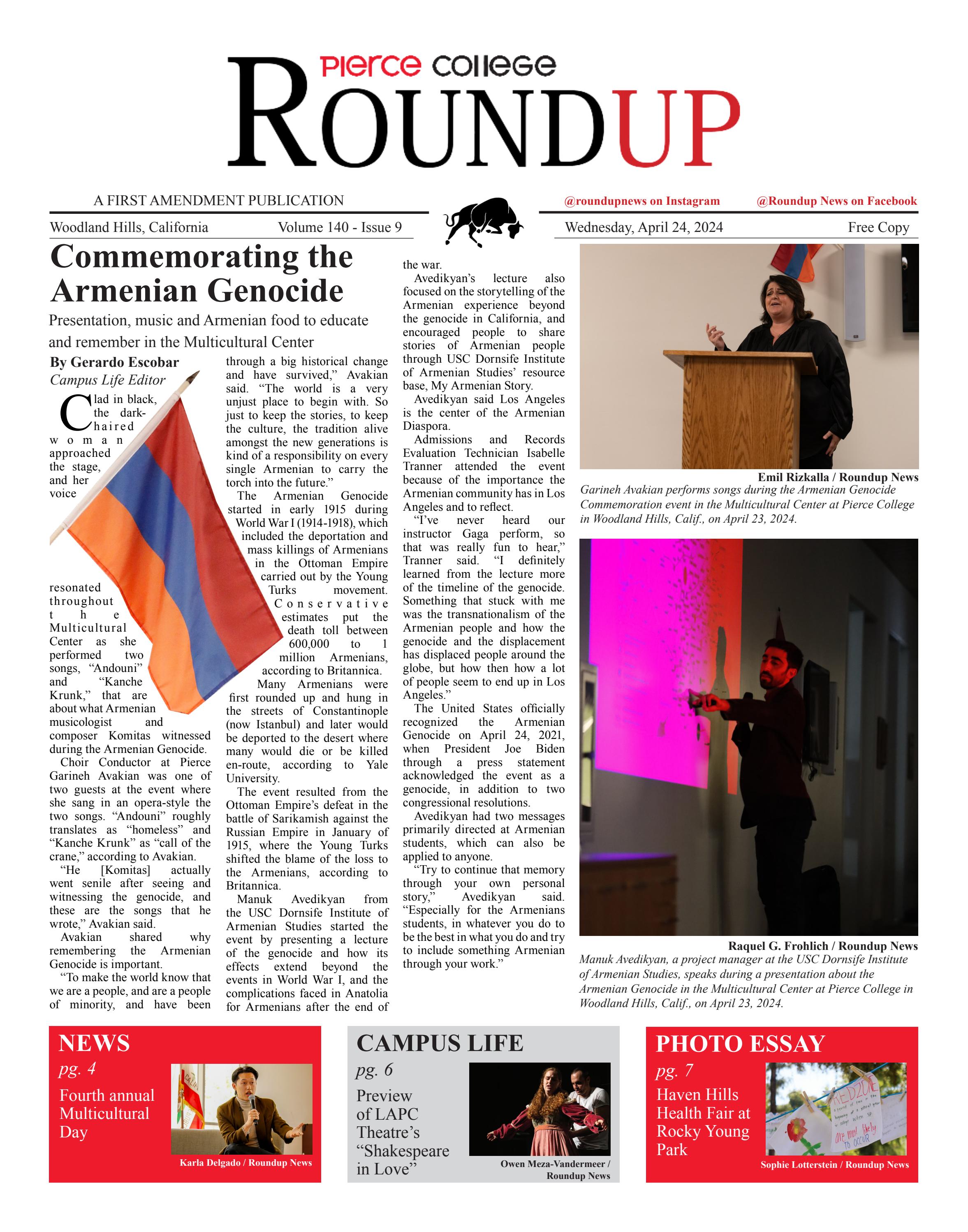 Volume 140 Spring 2024 Issue 9 by Pierce College Publications - Issuu