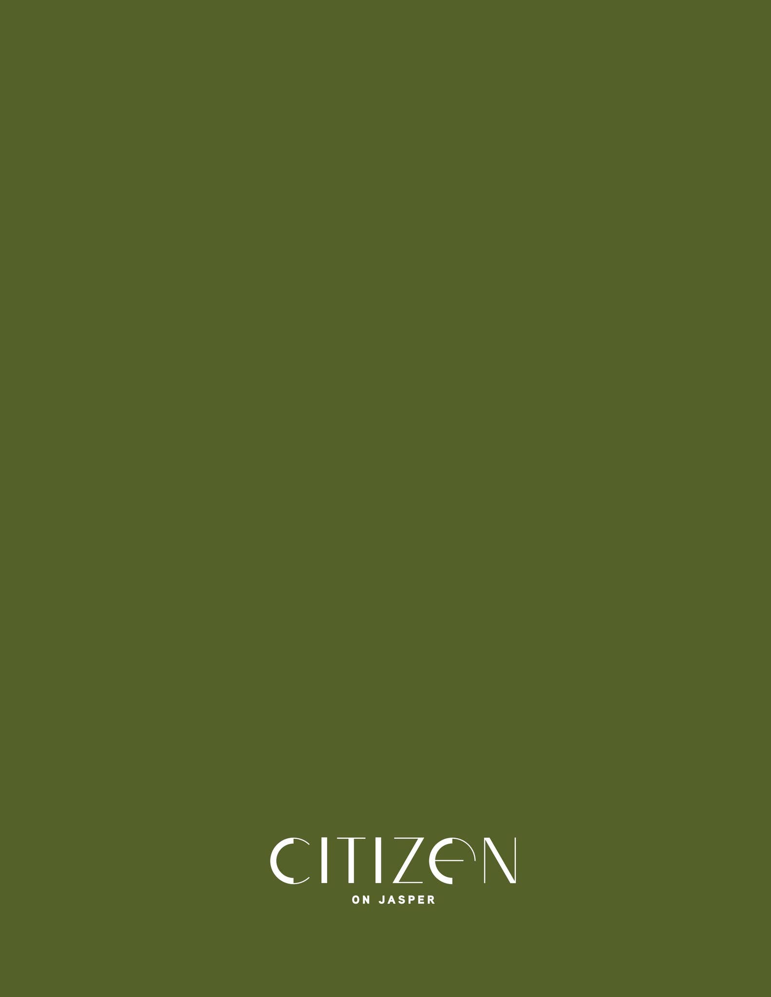 Citizen on Jasper Brochure by oneproperties - Issuu