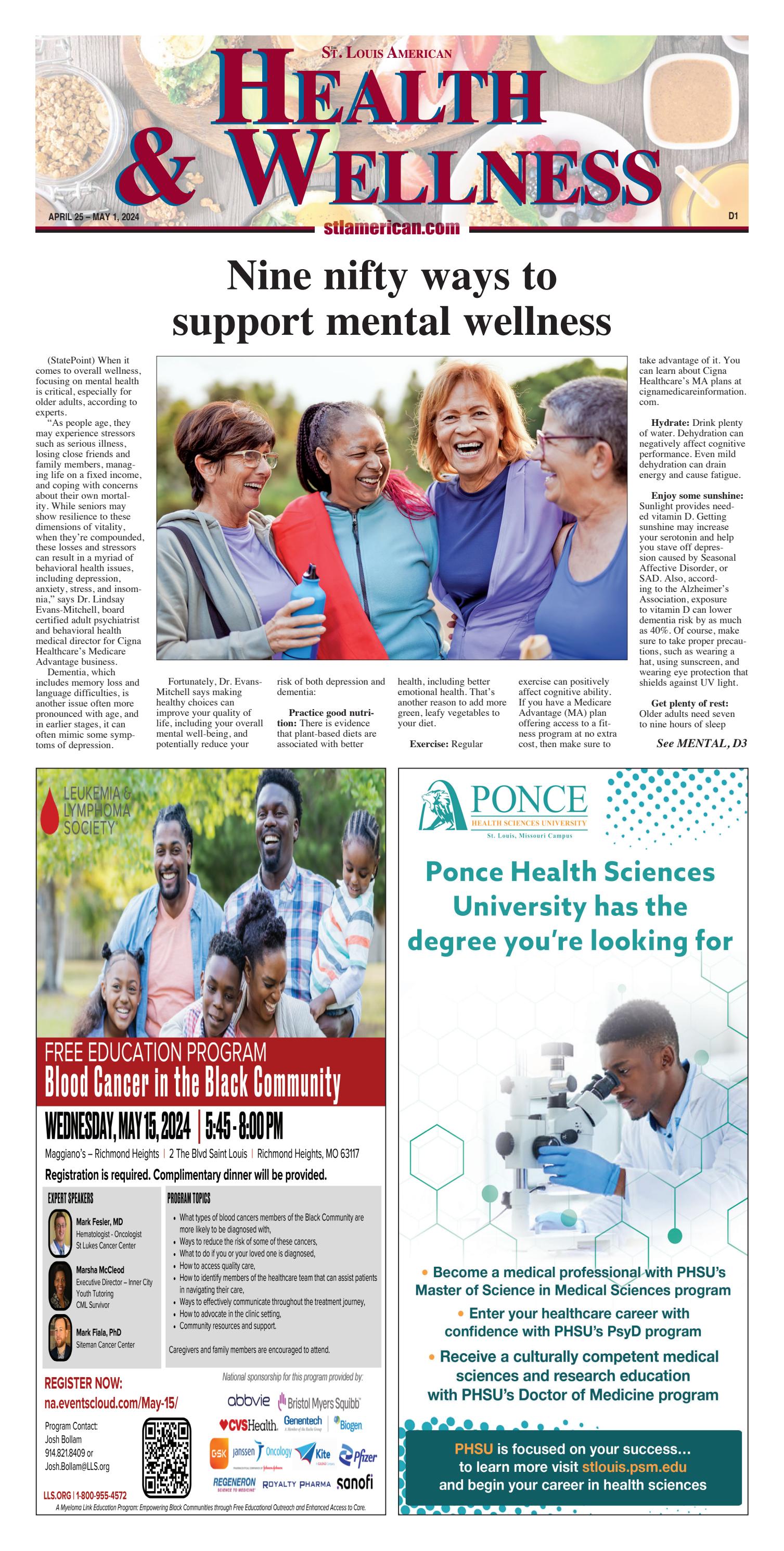 2024 Health & Wellness Guide - April Edition by The St. Louis American ...