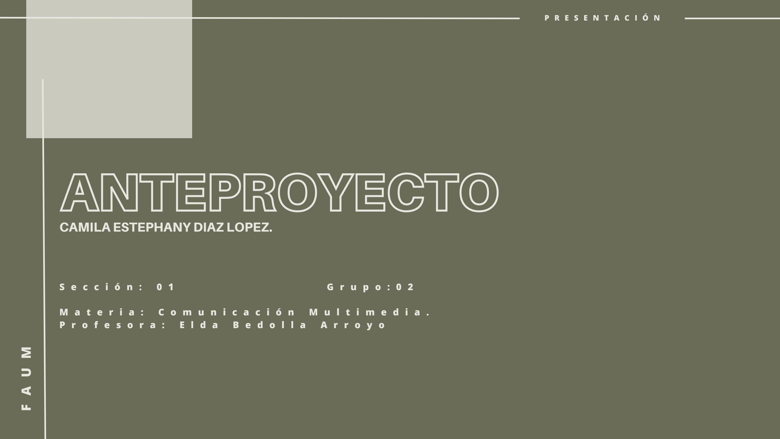 Anteproyecto-Camila Estephany Diaz López by Yanelid Villa Sosa - Issuu