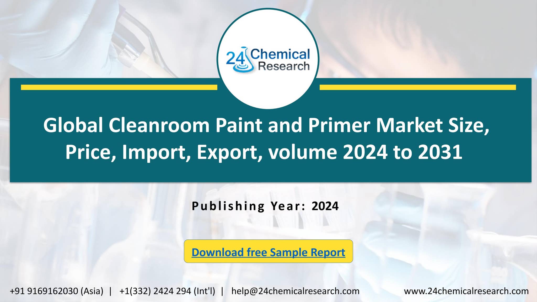 Global Cleanroom Paint and Primer Market Insights and Forecast to 2028 ...