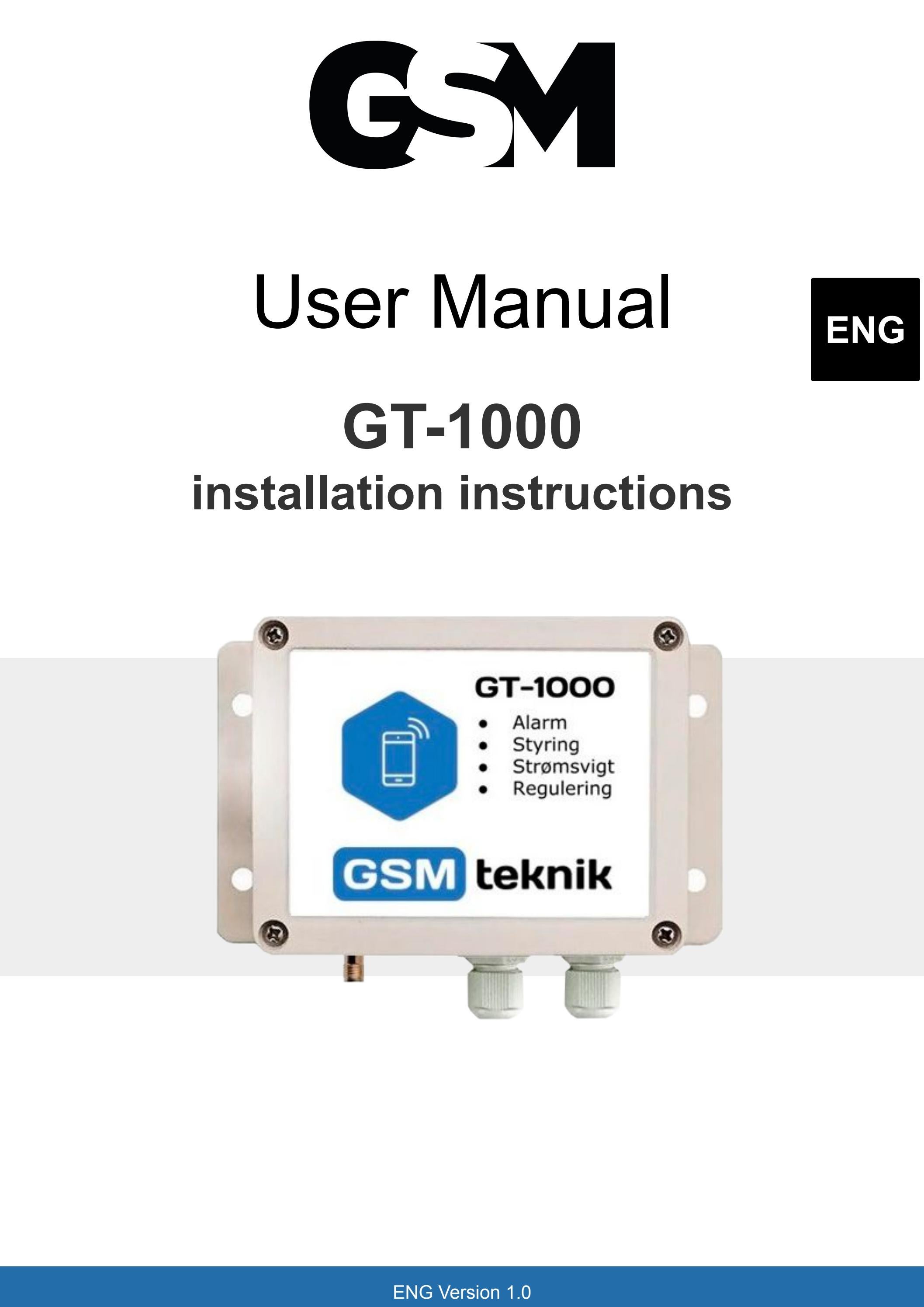 GT-1000 user manual ENG by GSM Teknik - Issuu