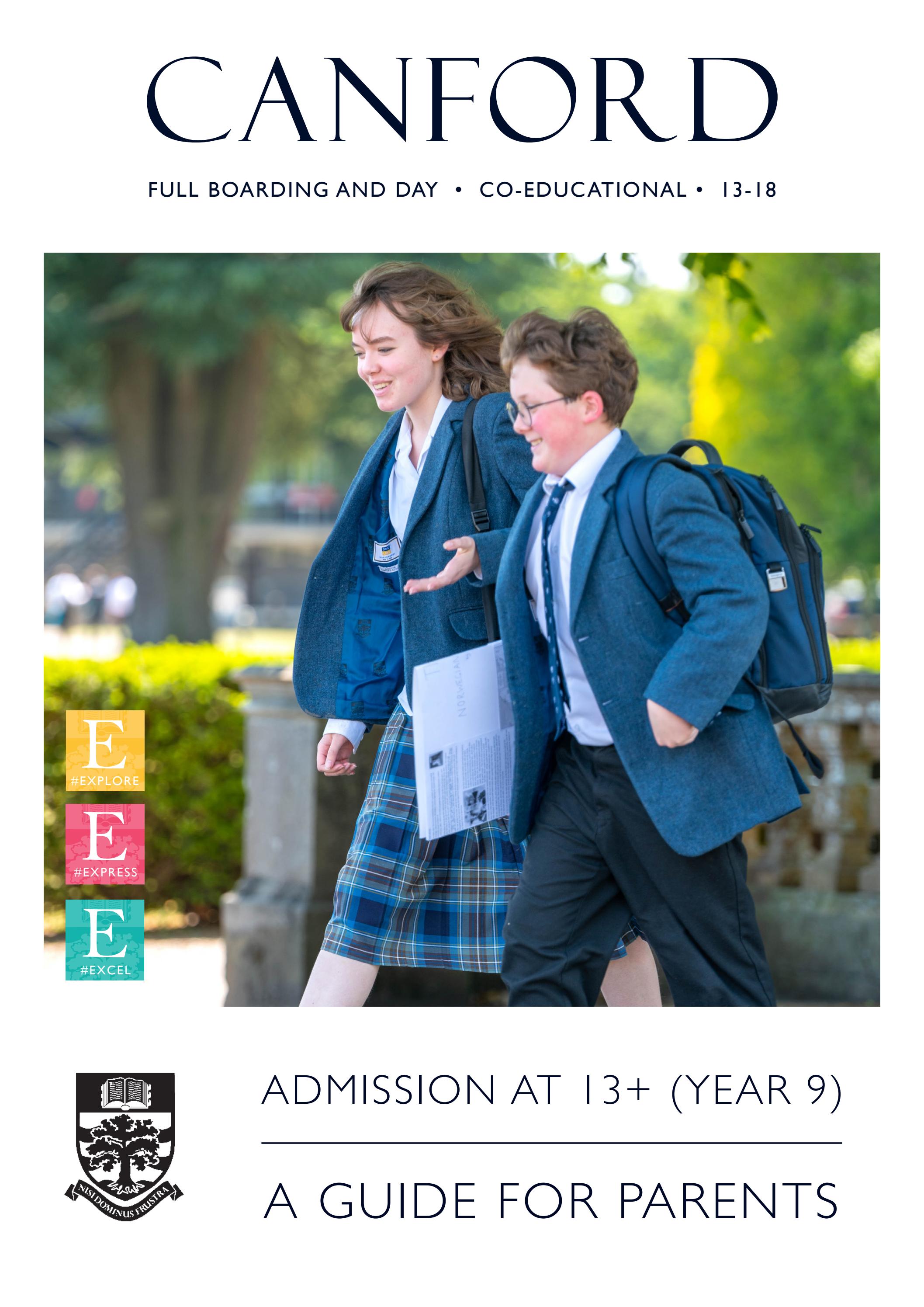 Canford School - Admission at 13+ by Canford School - Issuu