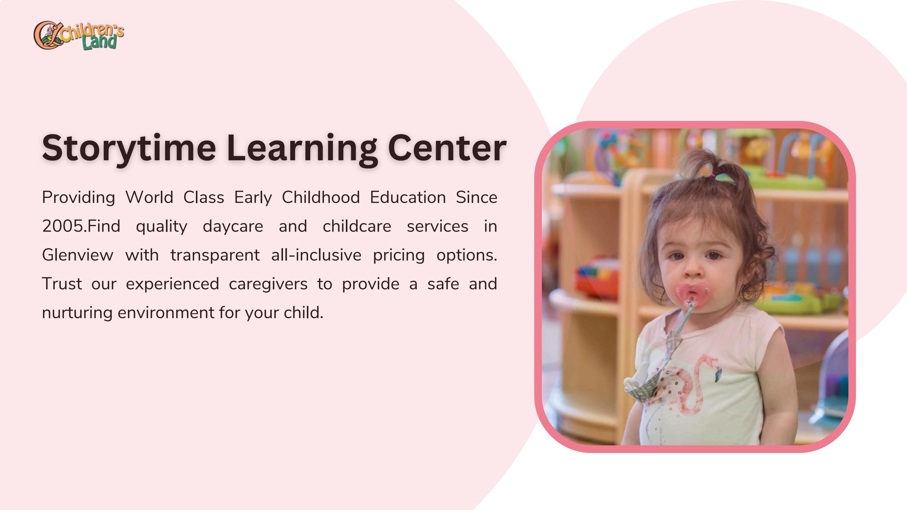 Childcare Near Me - Storytime Learning Center In Glenview by Storytime ...