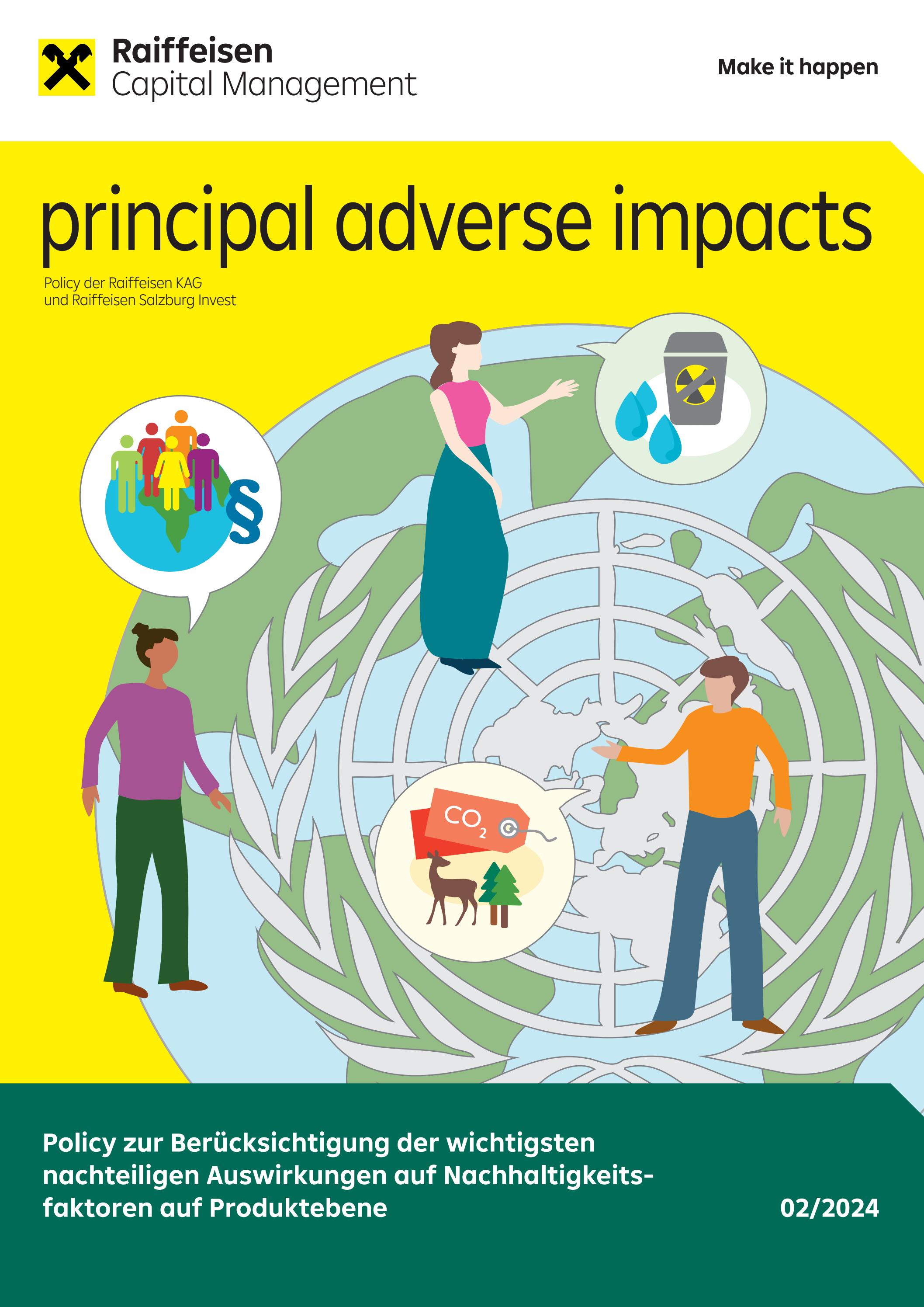 Principal Adverse Impacts, Policy von Raiffeisen Capital Management by ...