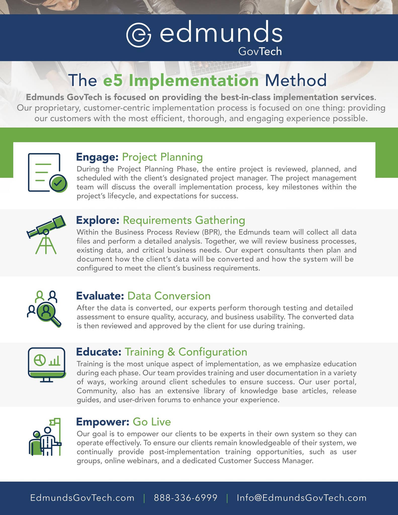 Implementation Methodology - e5 Method by Edmunds GovTech - Issuu
