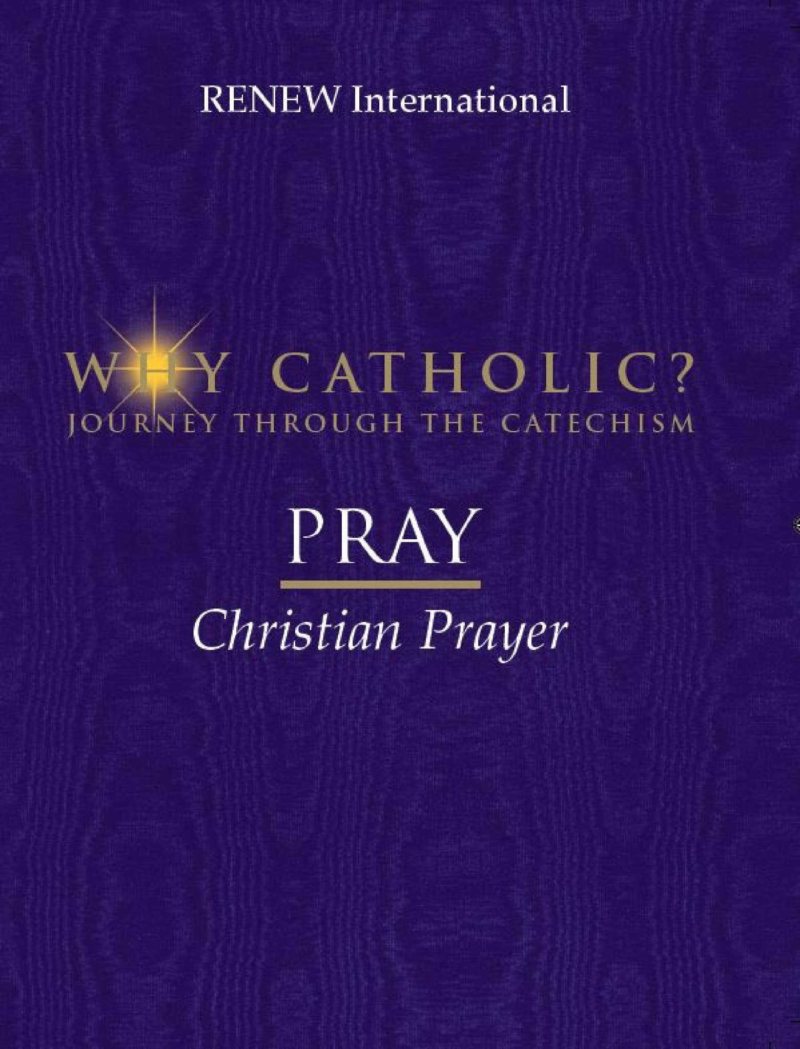 WHY CATHOLIC: Pray (Sample Session) by RENEW International - Issuu