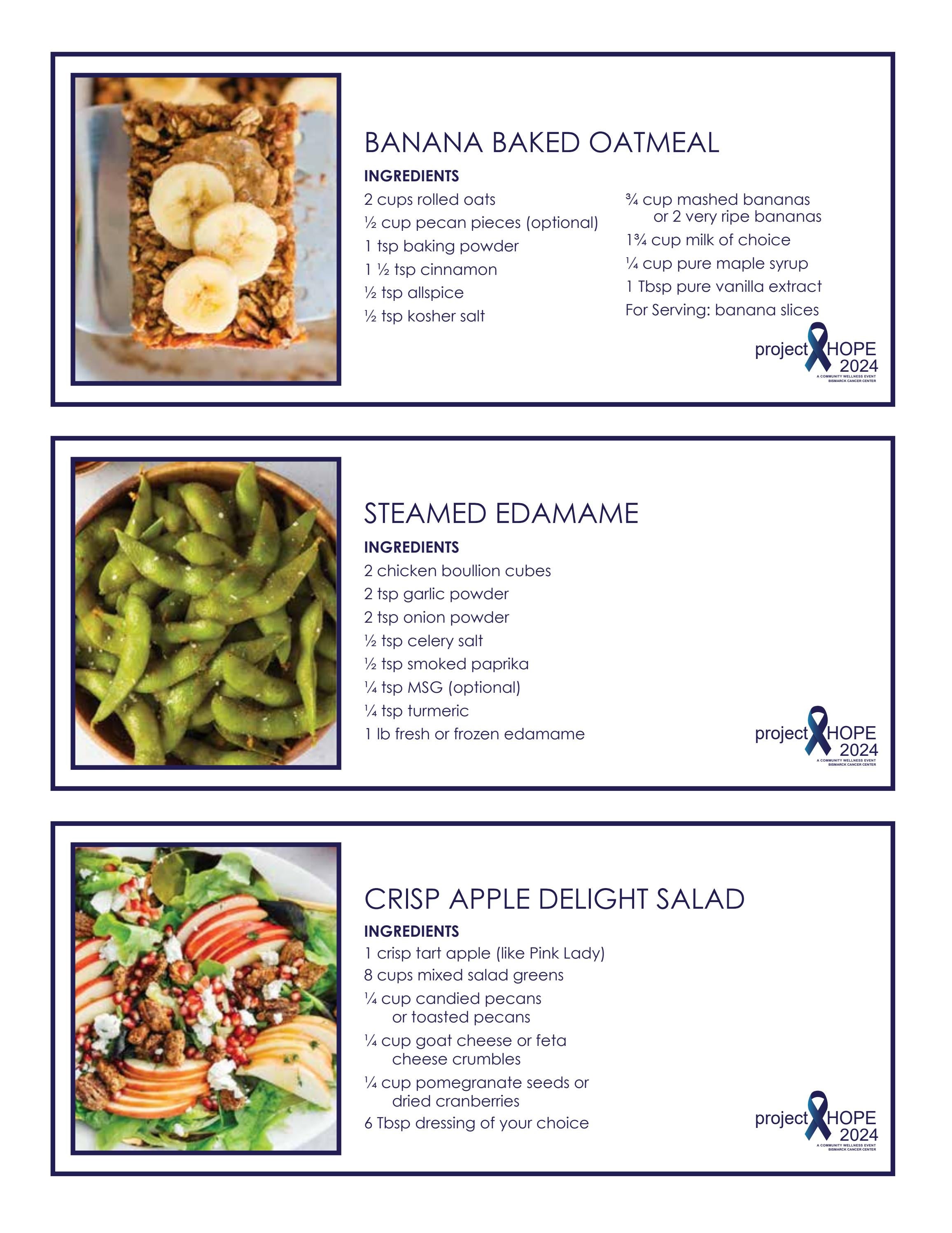 Project Hope Recipes by Bismarck Cancer Center - Issuu