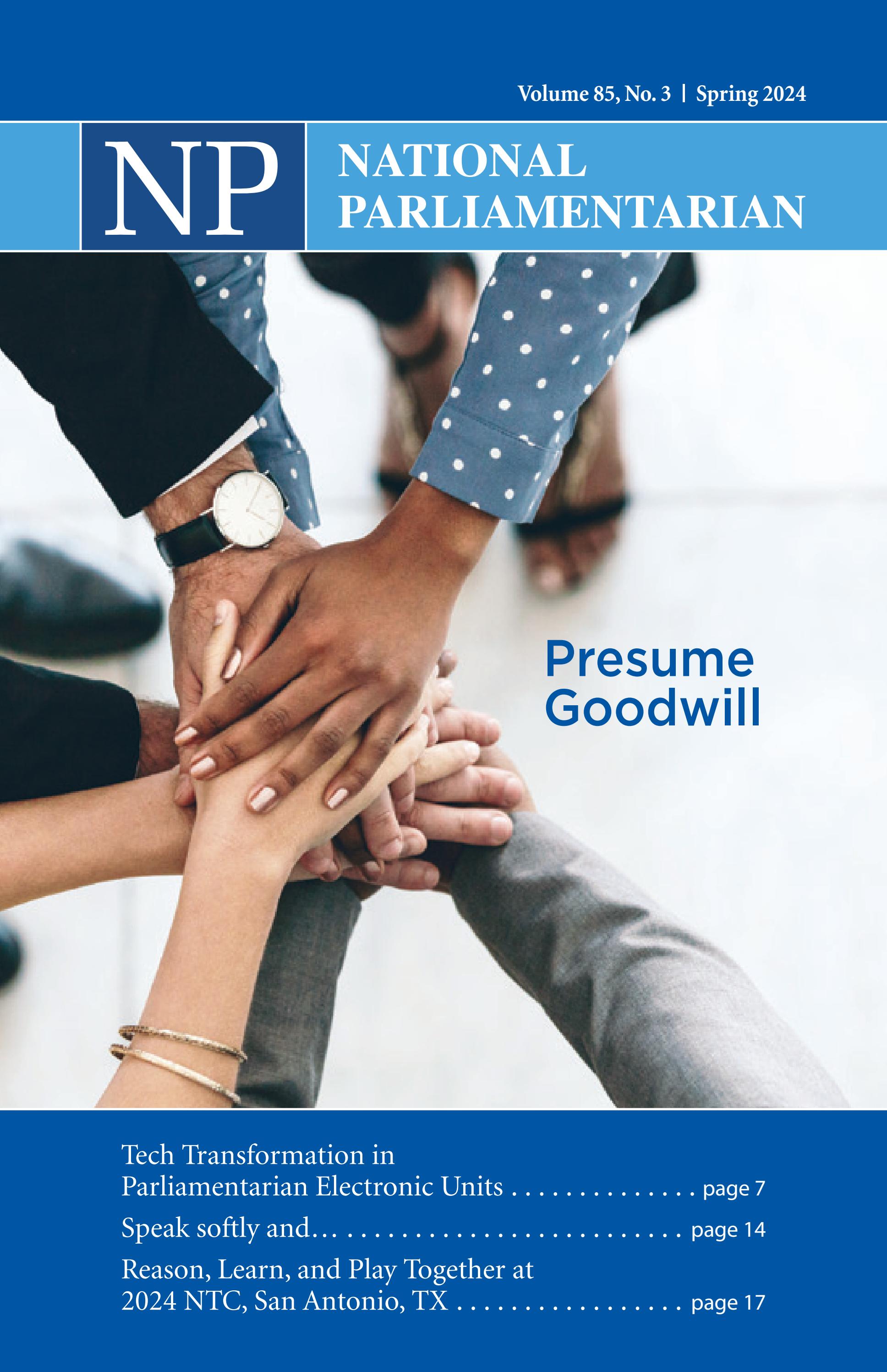 National Parliamentarian (Vol. 85, No. 3) by National Association of ...