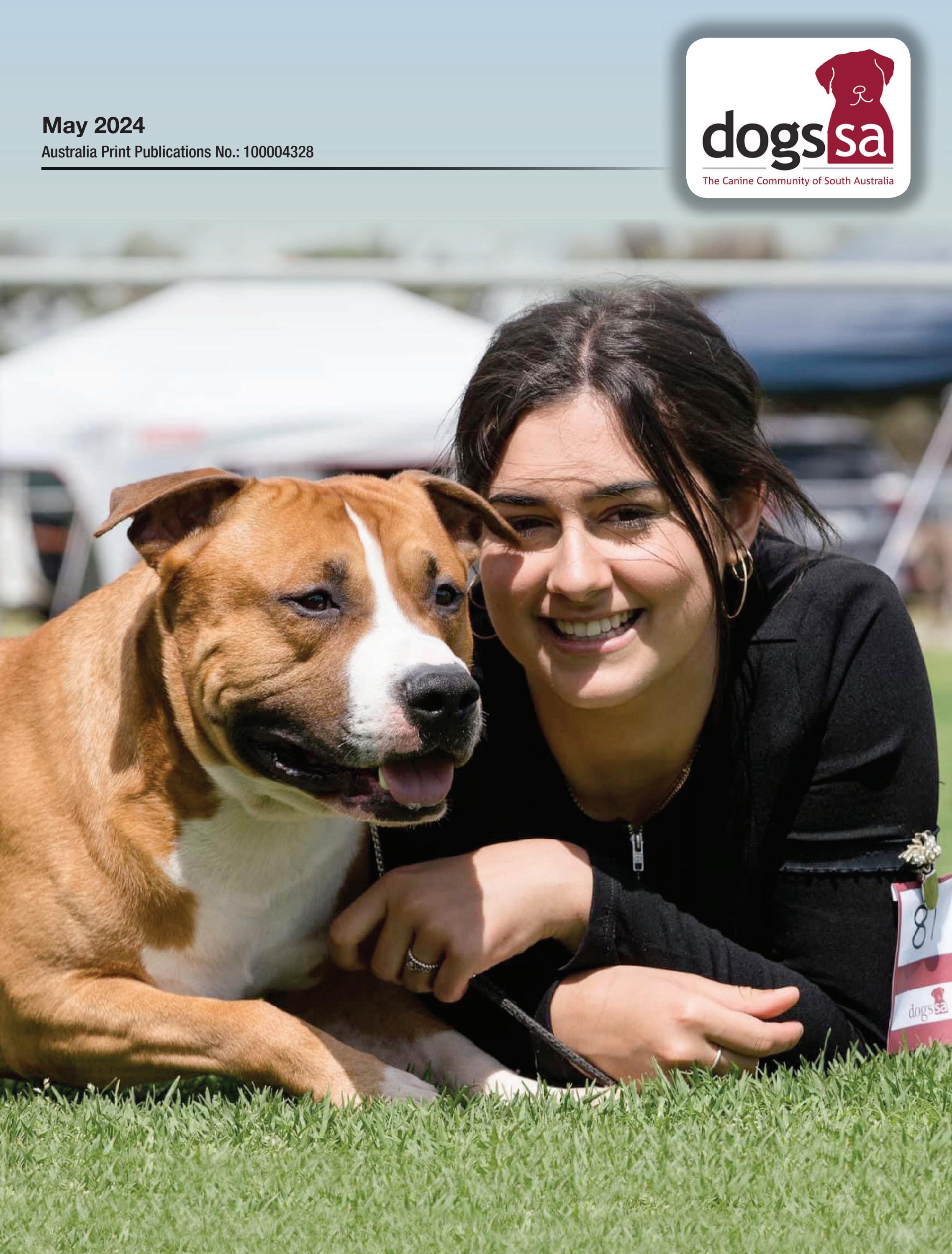 2024 Dogs SA May magazine by Dogs SA - Issuu