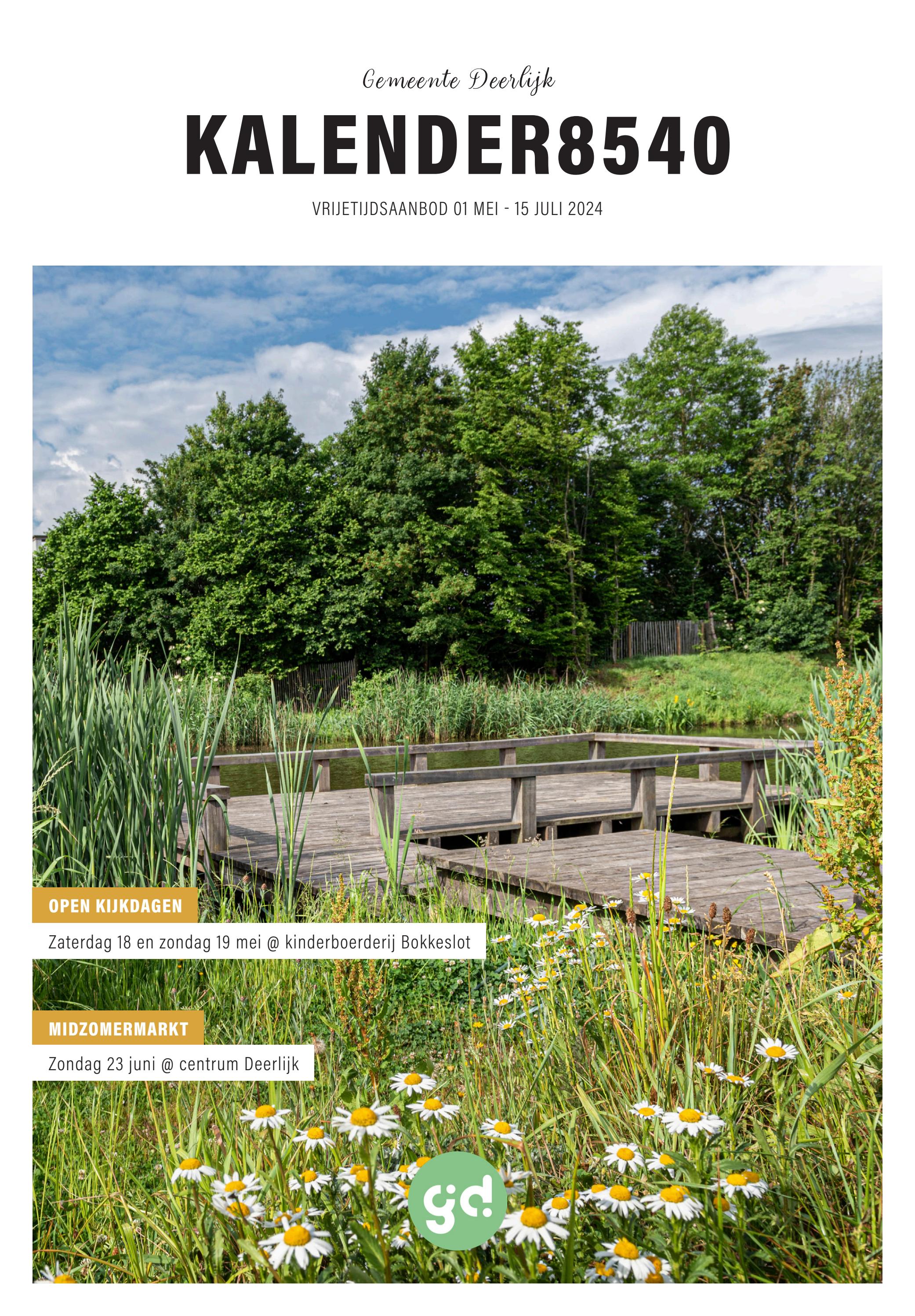 KALENDER8540 mei - juni (2024) by gemeentedeerlijk - Issuu