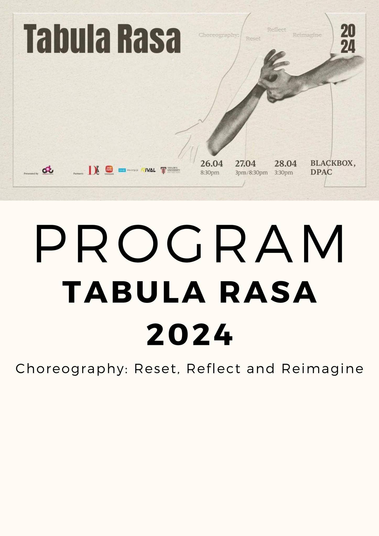 Program Tabula Rasa 2024 by Kimberly Yap - Issuu