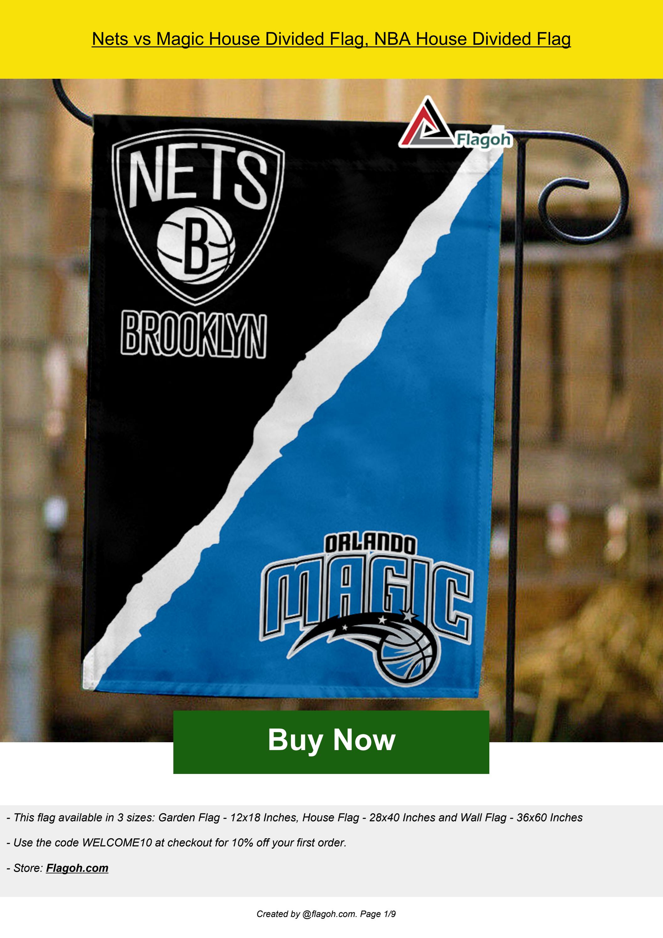 Nets vs Magic House Divided Flag, NBA House Divided Flag by flagoh - Issuu