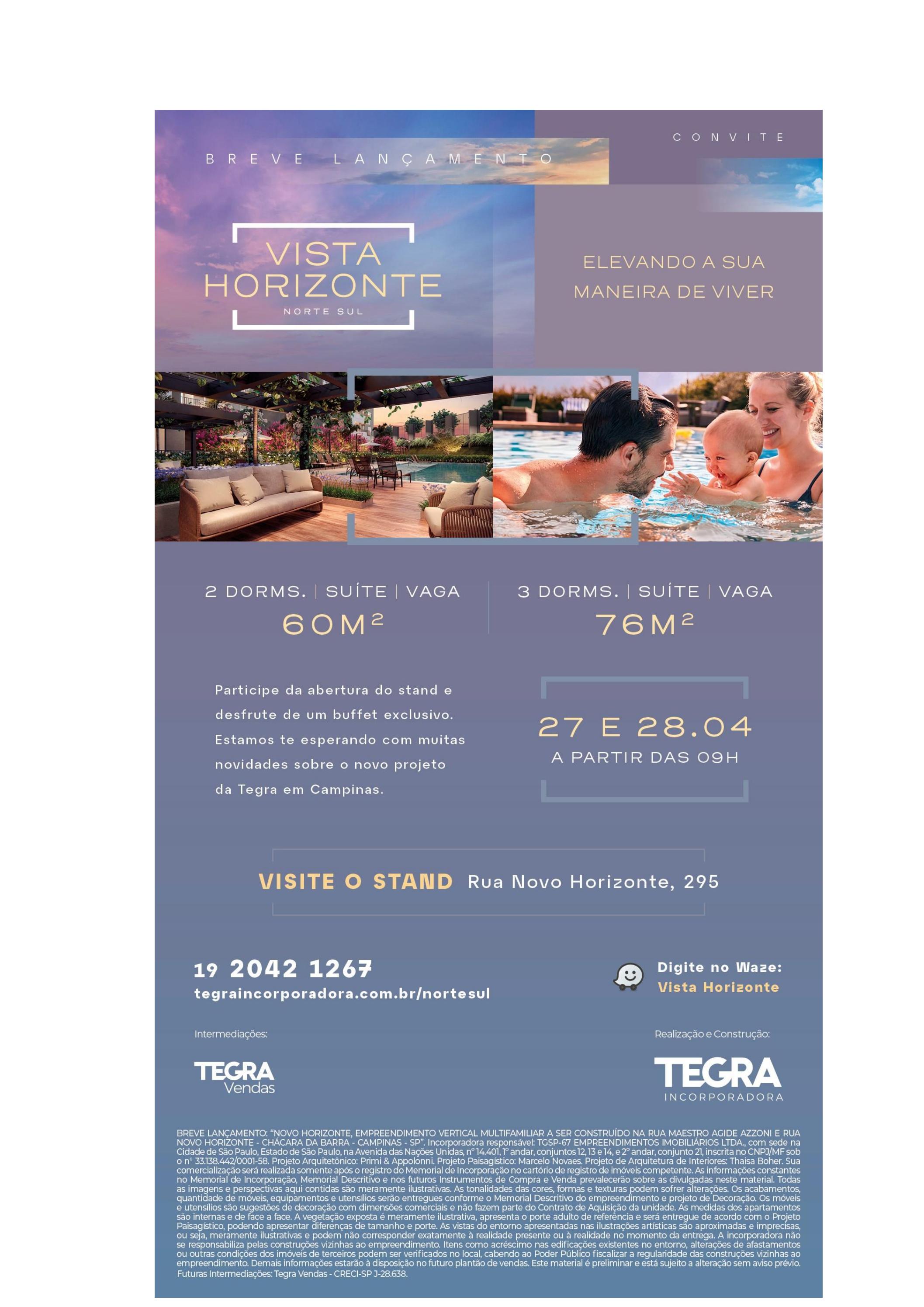 Convite Vista Horizonte by Tegra Incorporadora - Issuu