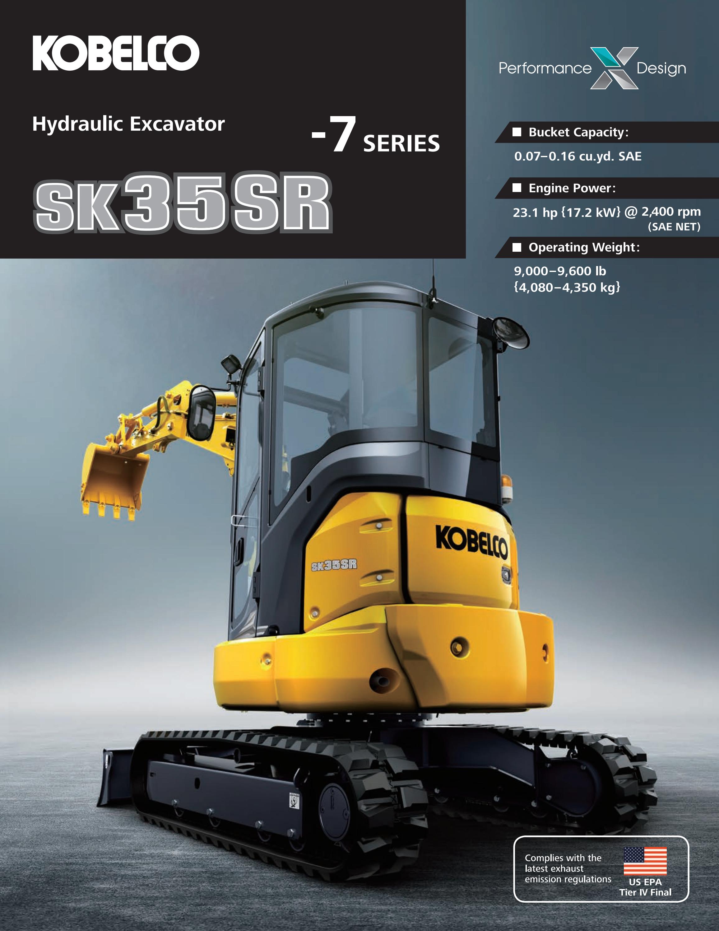 SK35SR-7 by KOBELCO Construction Machinery USA - Issuu