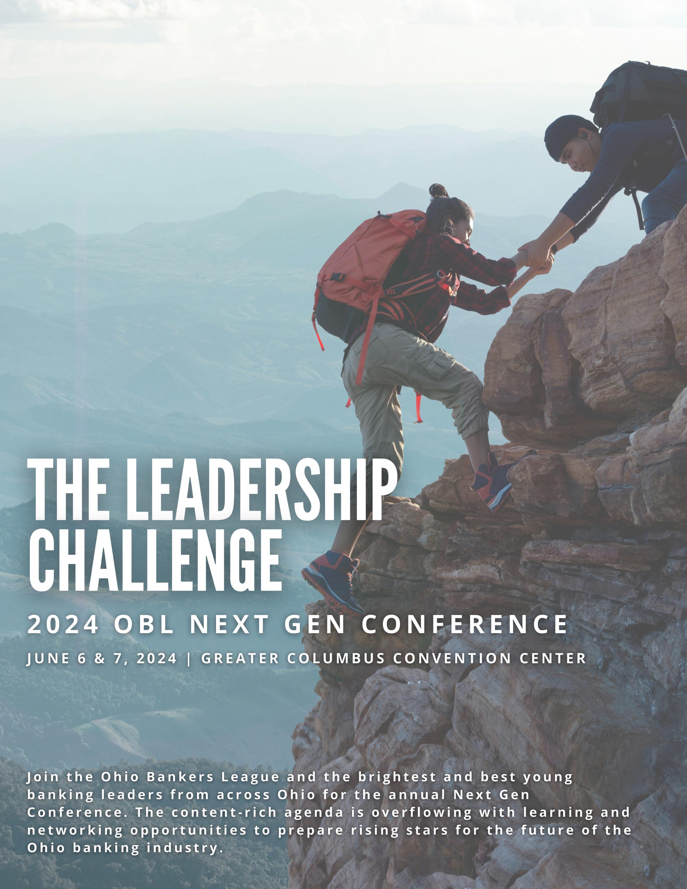 2024 OBL Next Gen Conference Brochure by Ohio Bankers League - Issuu