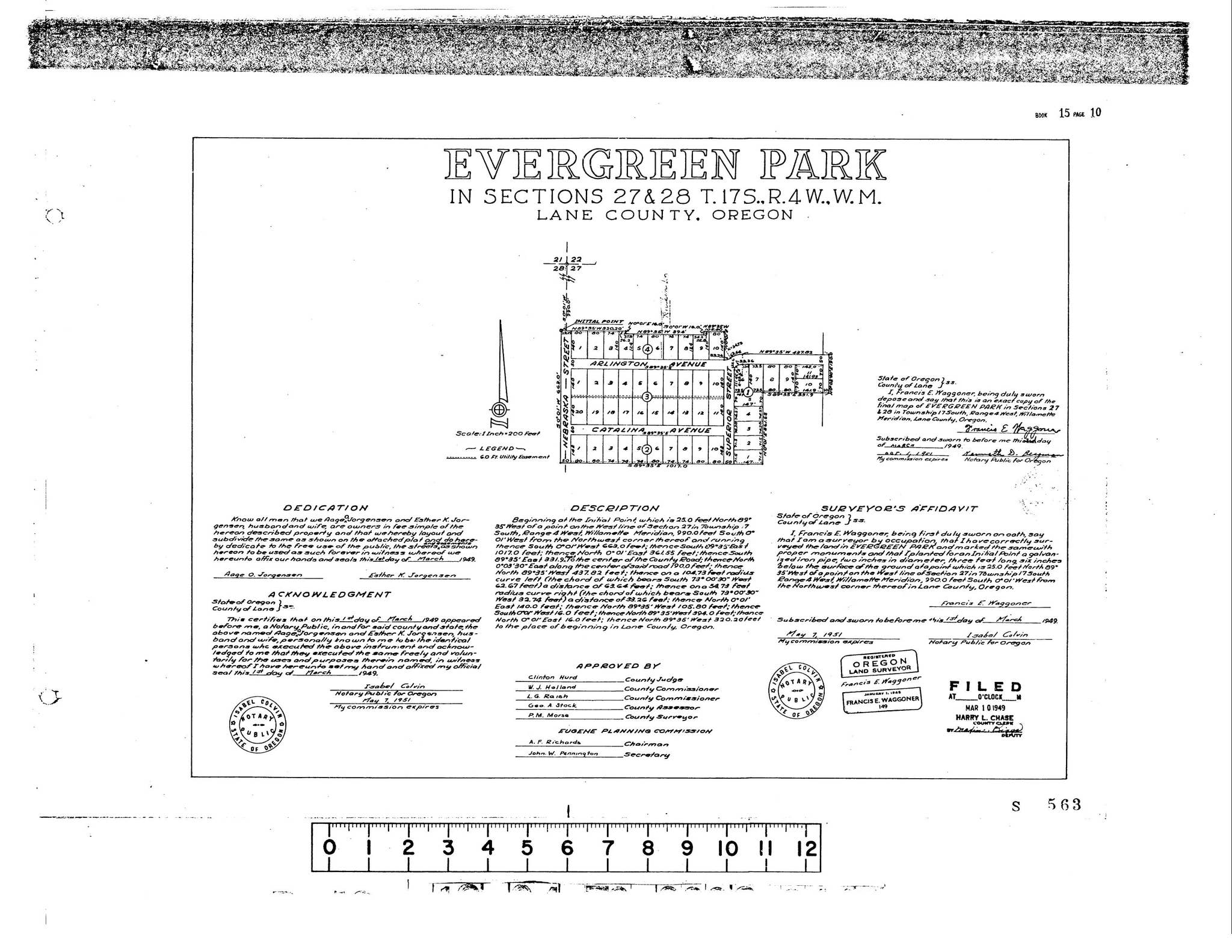 Evergreen Park Plat Map by info-deschutestitle - Issuu