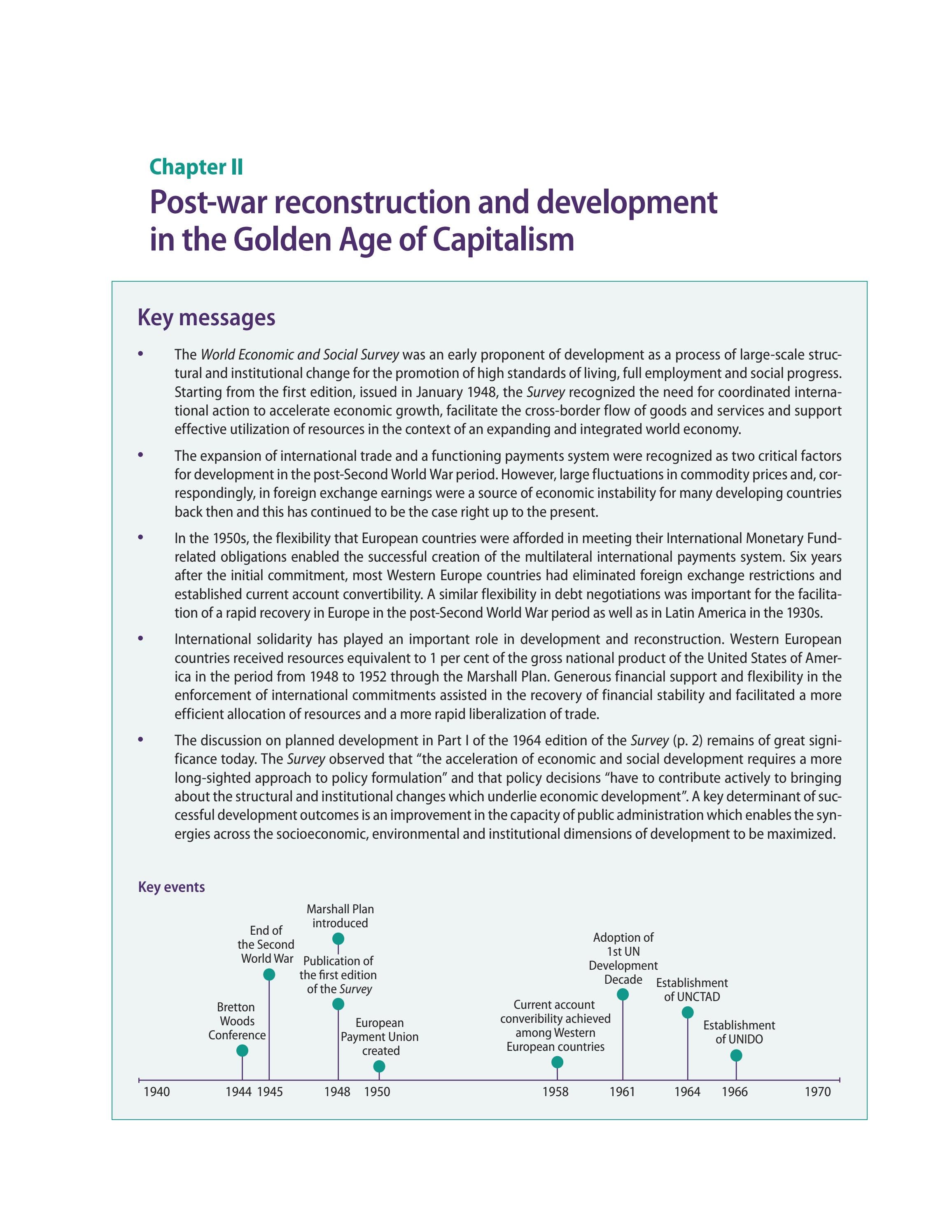 Post-war reconstruction and development in the Golden Age of Capitalism ...