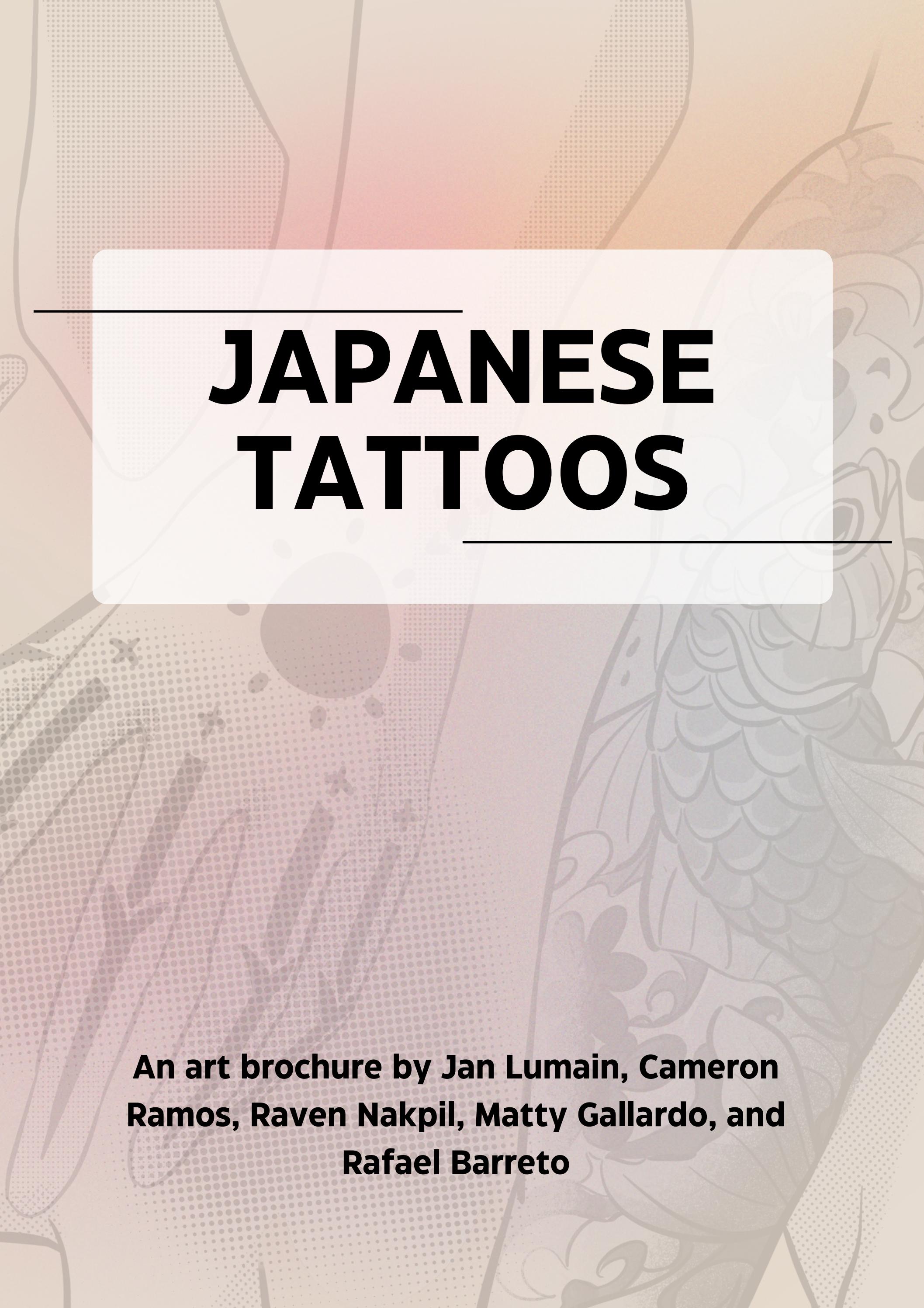 Japanese Tattoo Brochure by islapulapu - Issuu