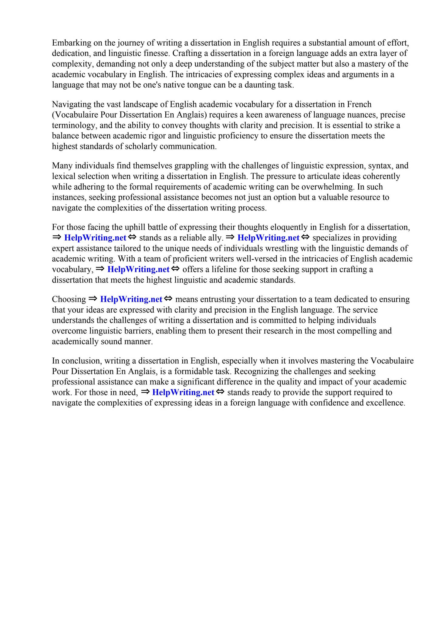 Vocabulaire Pour Dissertation En Anglais by Tamara Caldwell - Issuu