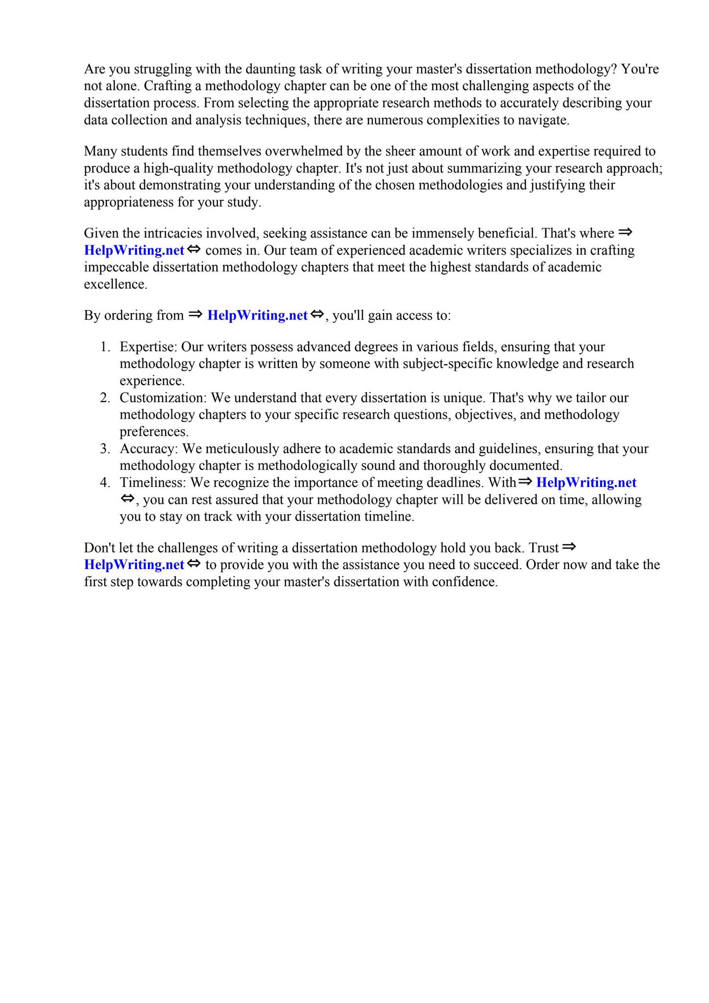 Masters Dissertation Methodology Examples by Heather Gaines - Issuu