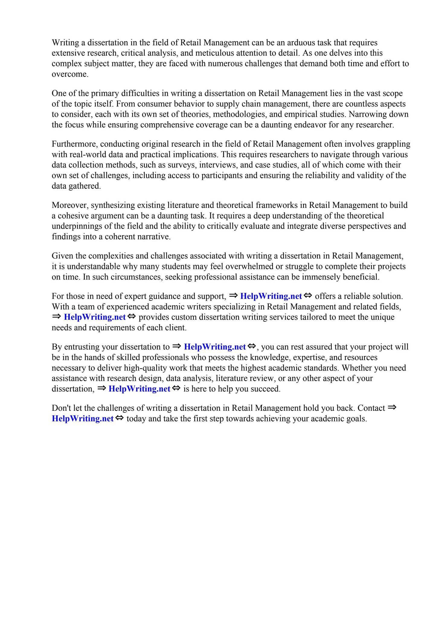 Dissertation Retail Management by Kim Walen - Issuu