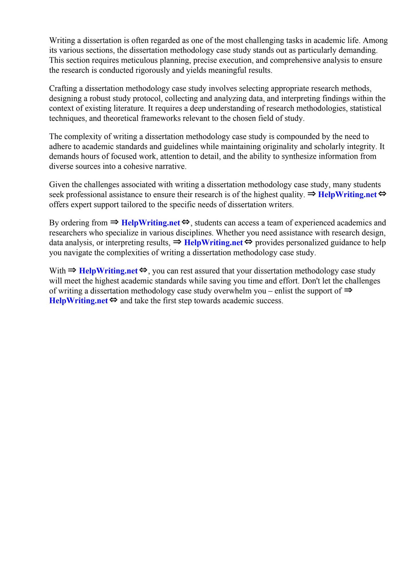 Dissertation Methodology Case Study by Julie Varley - Issuu