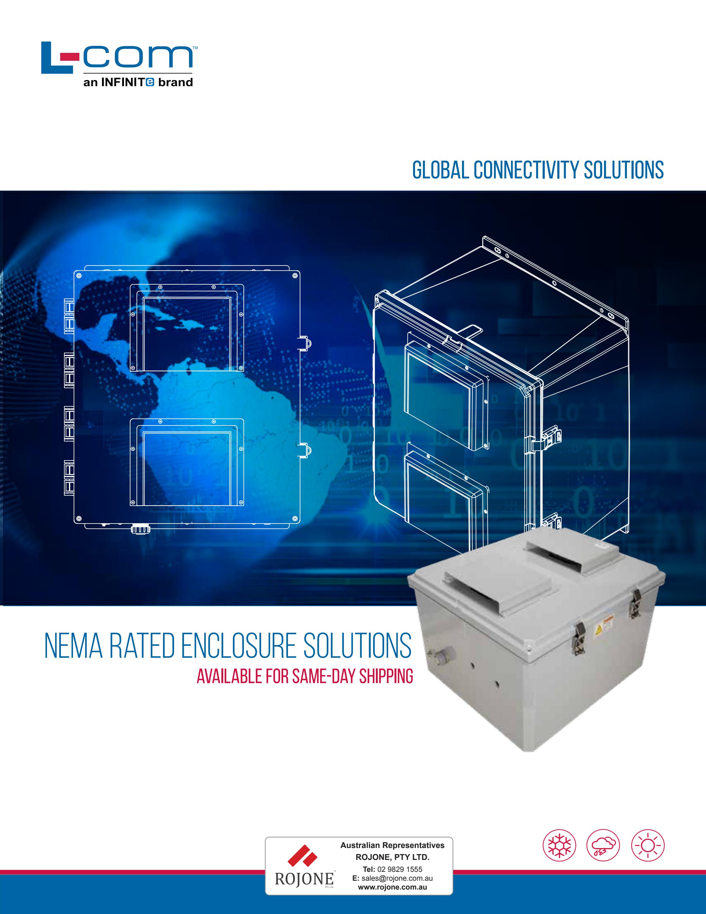 L-Com Industrial Enclosure Solutions Catalogue by Rojone Pty Ltd - Issuu