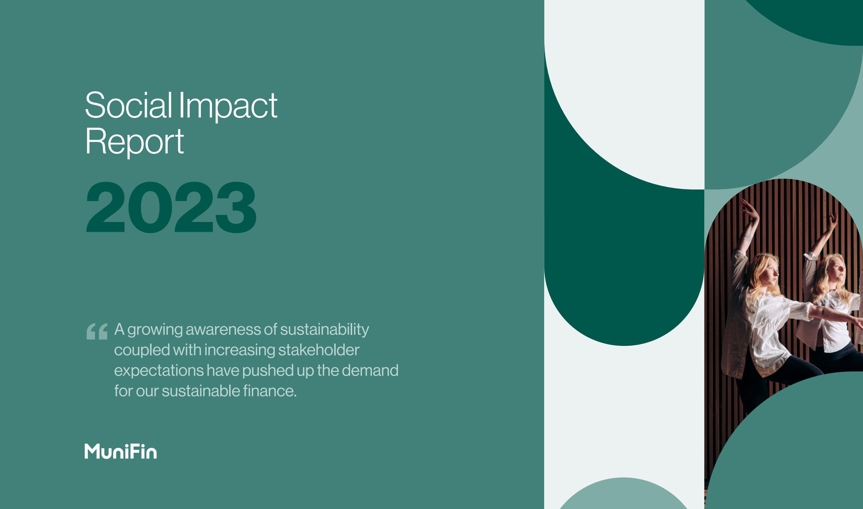 MuniFin Social Impact Report 2023 by kuntarahoitus - Issuu