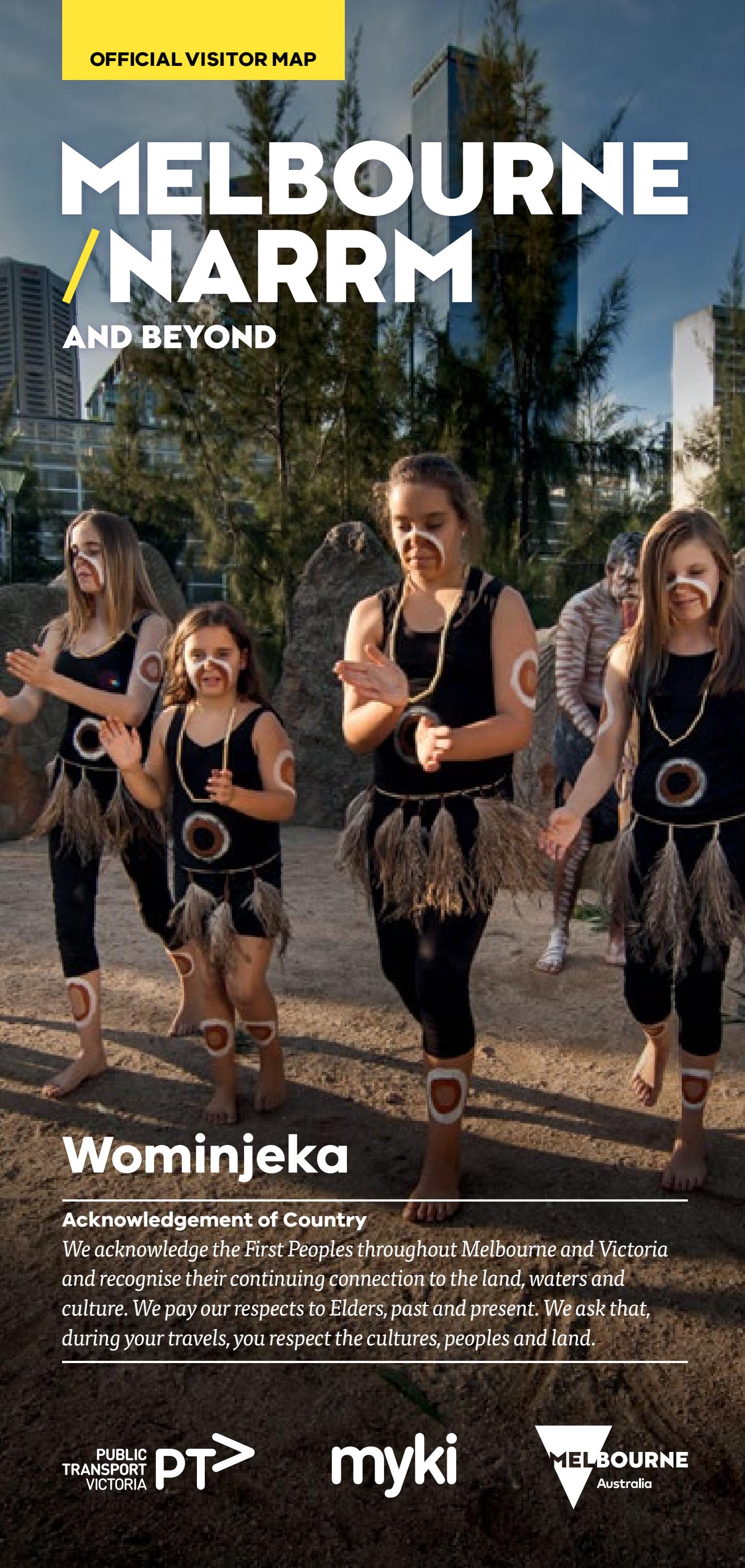 Melbourne/Narrm Official Visitor Map 2023 by Visit Melbourne and ...