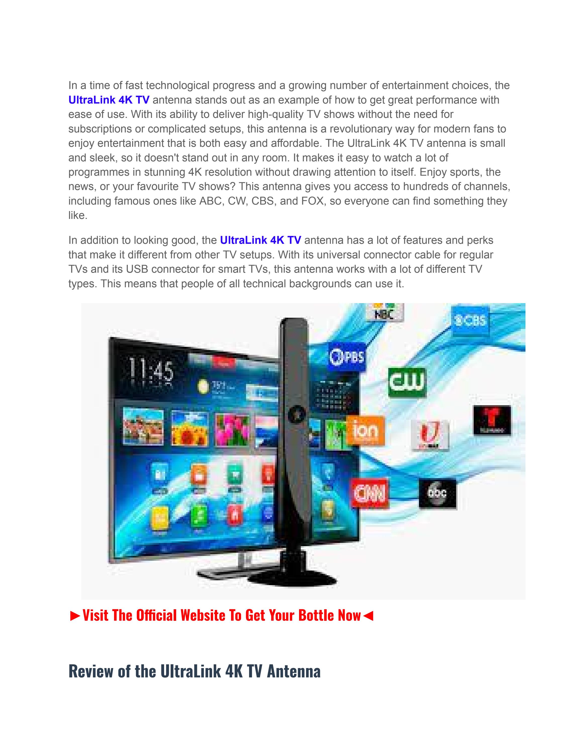 UltraLink 4K TV Reviews – Worth it? by Yatin Thakur - Issuu