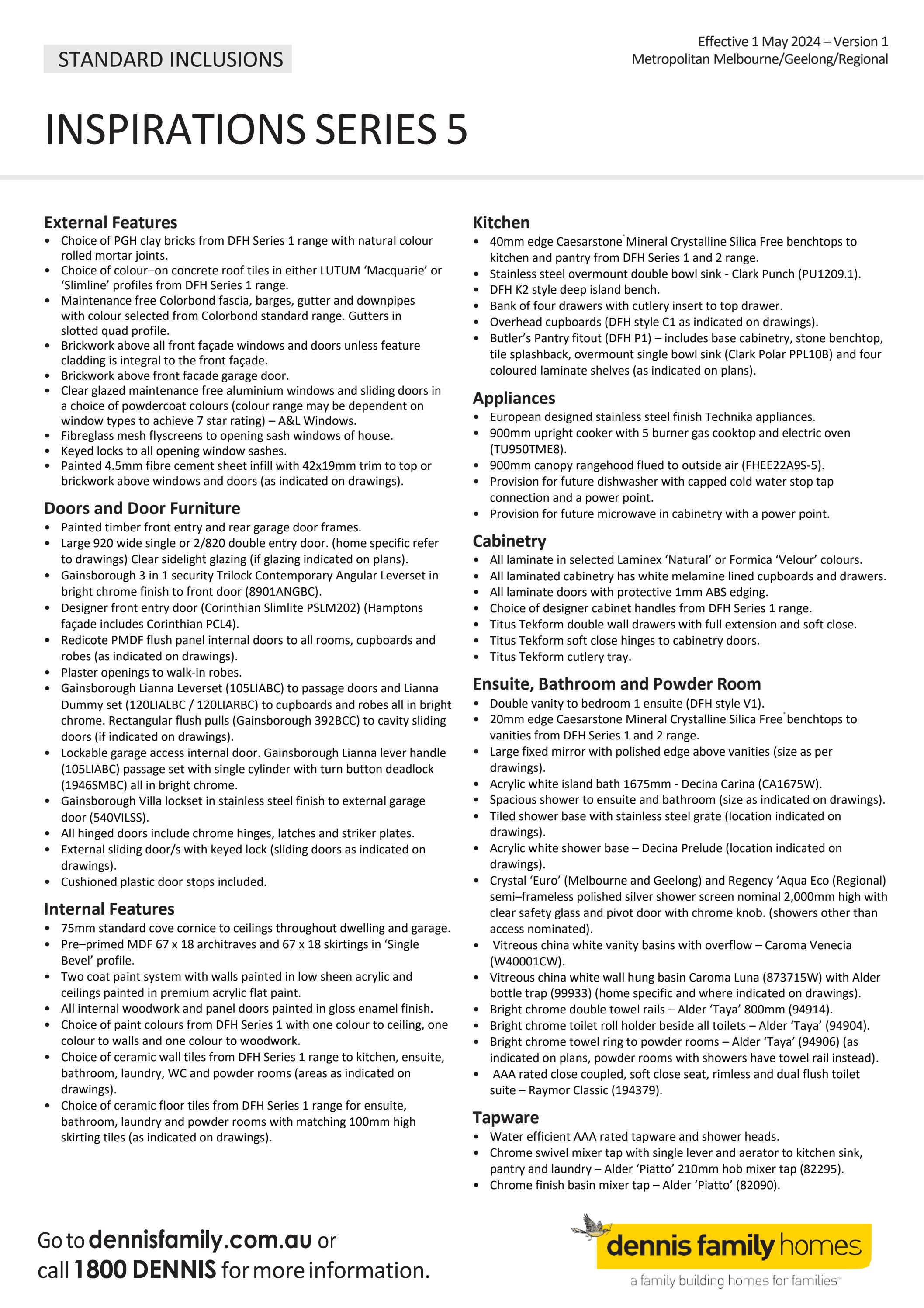 Inspirations Standard Inclusions List_ May 2024 by DennisFamily - Issuu