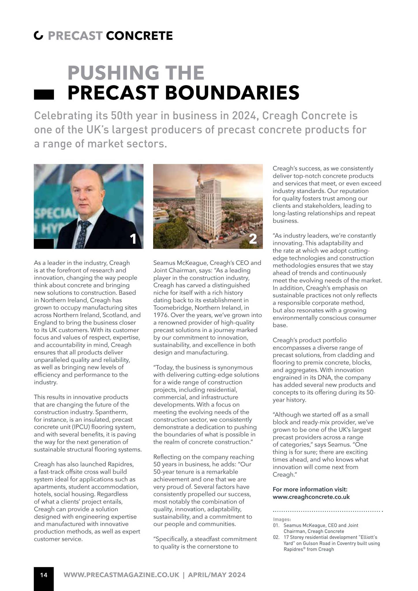 Precast Magazine - Issue 2 by Radar Media Ltd - Issuu