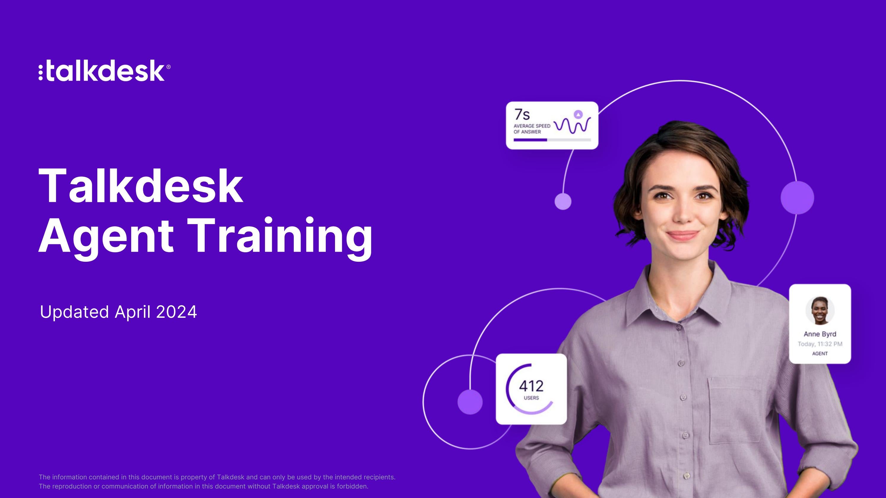 Talkdesk Agent Training Slide Deck by turnpointservices - Issuu