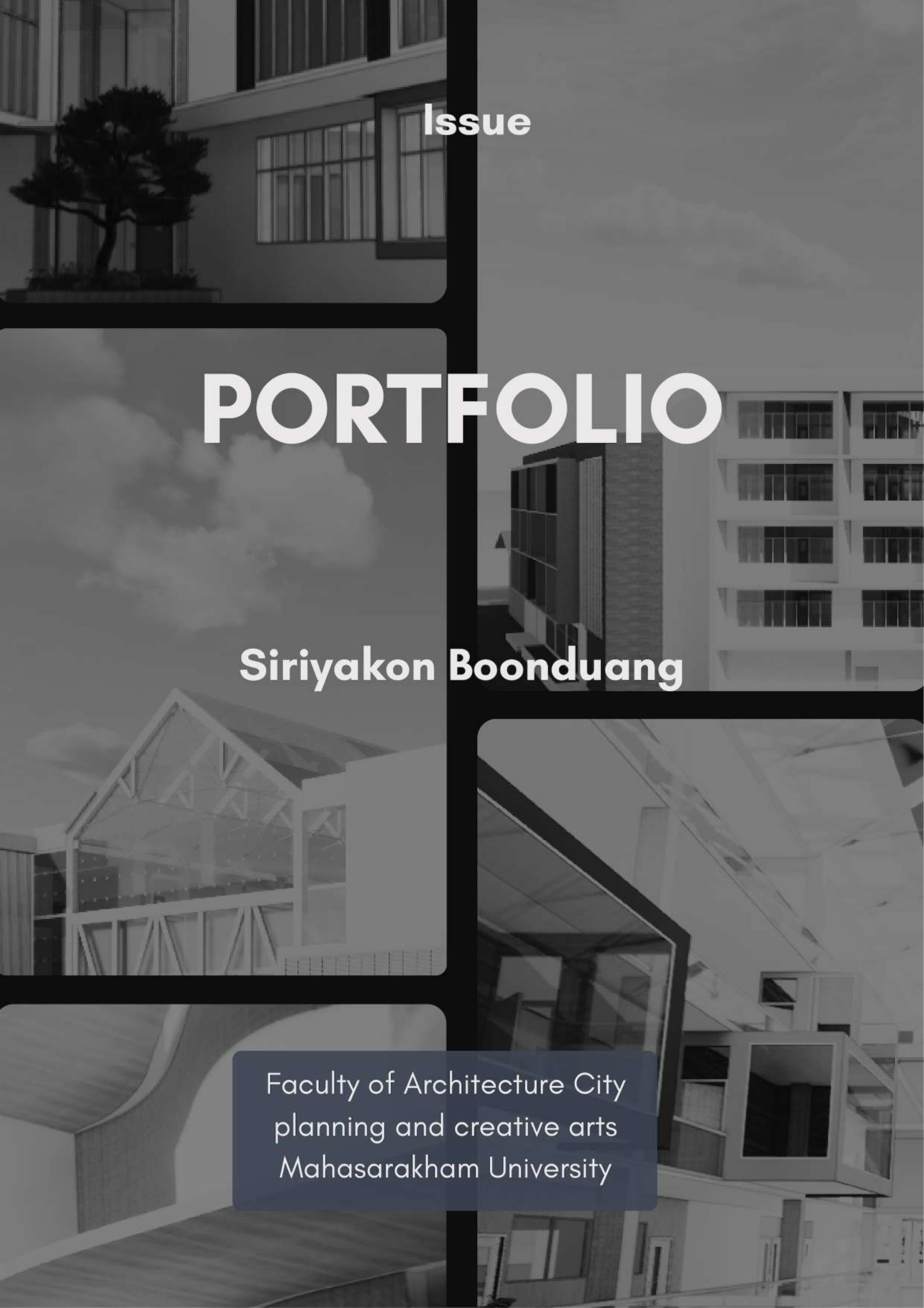 PORTFOLIO - SIRIYAKON BOODDAUG by Prem Siri - Issuu