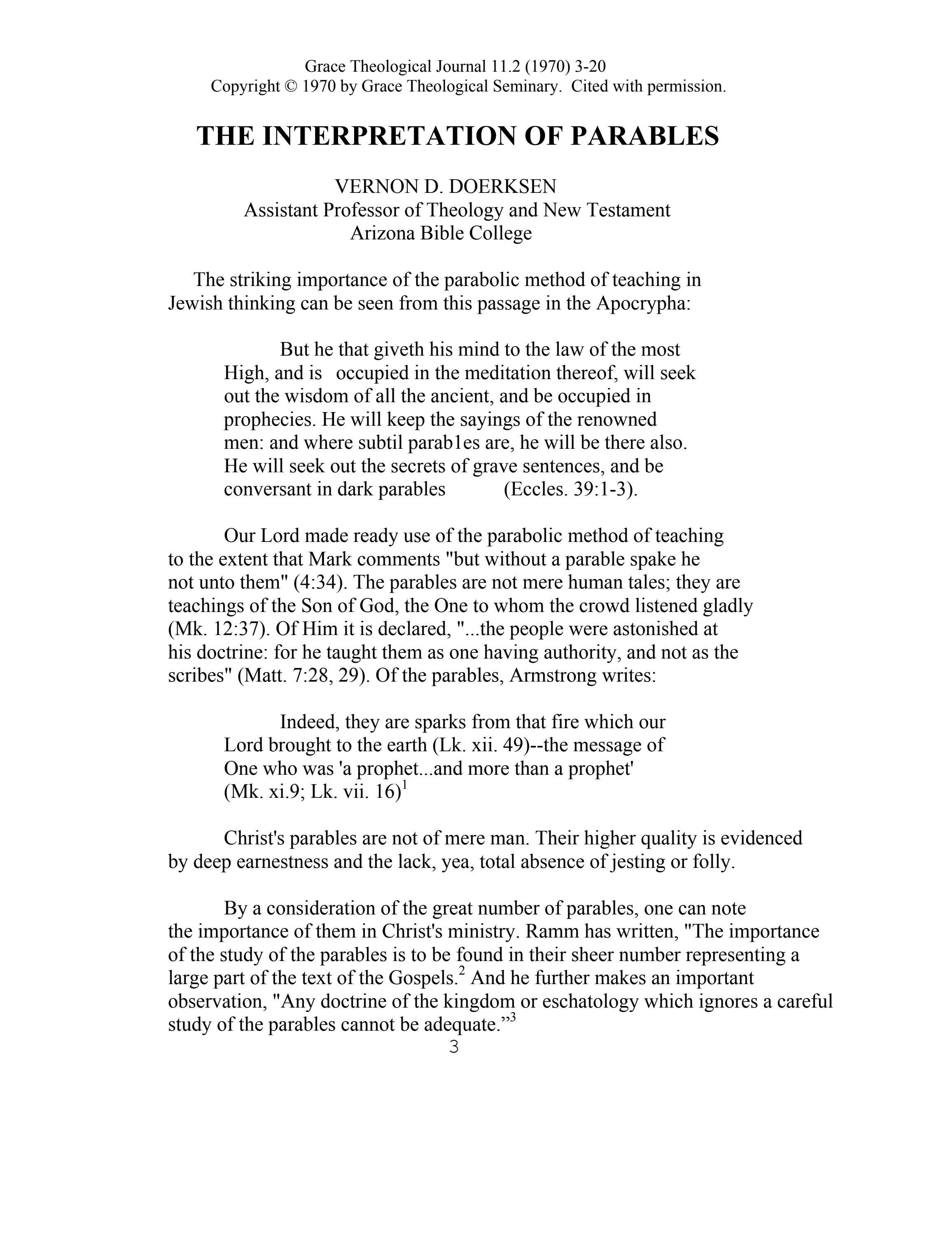 The Interpretation of Parables by demandside - Issuu